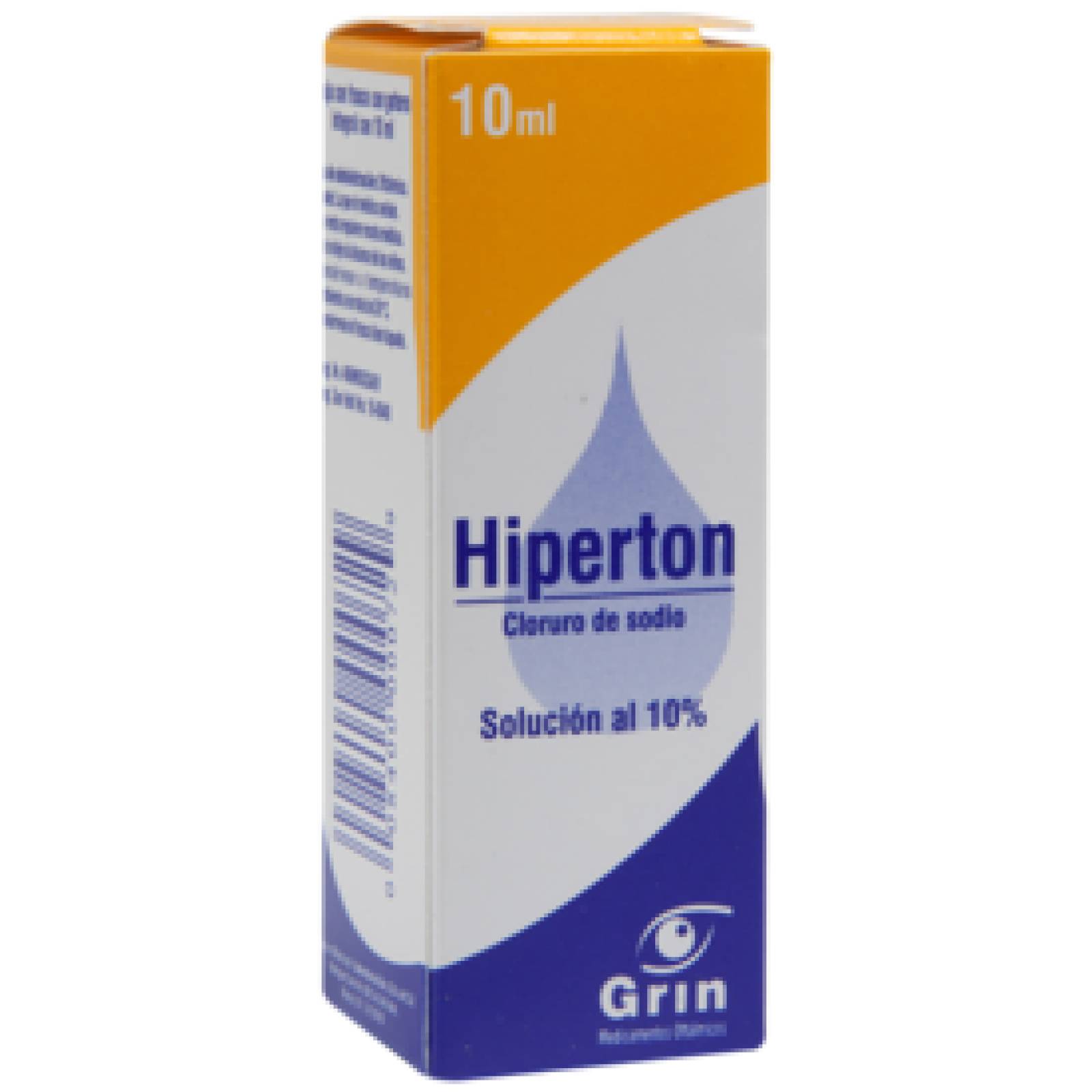 HIPERTON SOLUCIÓN AL 10% CAJA CON FRASCO CON 10ML