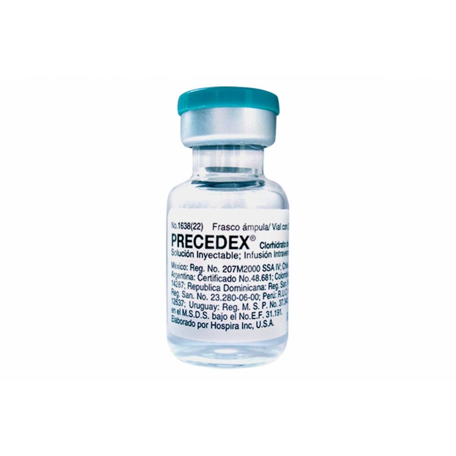 PRECEDEX 200 MCG/50 ML SOL INY CAJA C/20 FRASCOS ÁMPULA