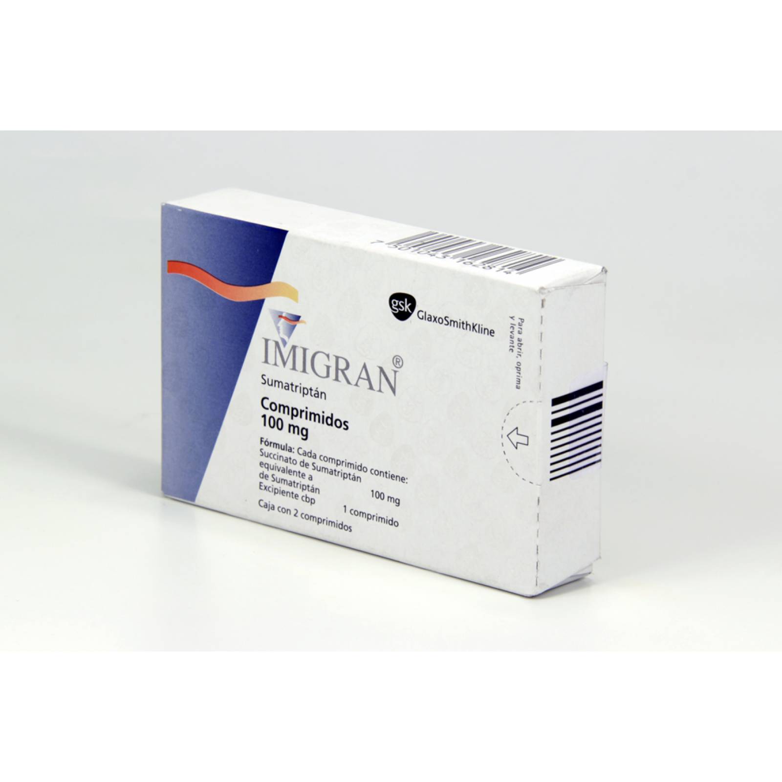 IMIGRAN 100 MG CAJA 2 TABLETAS