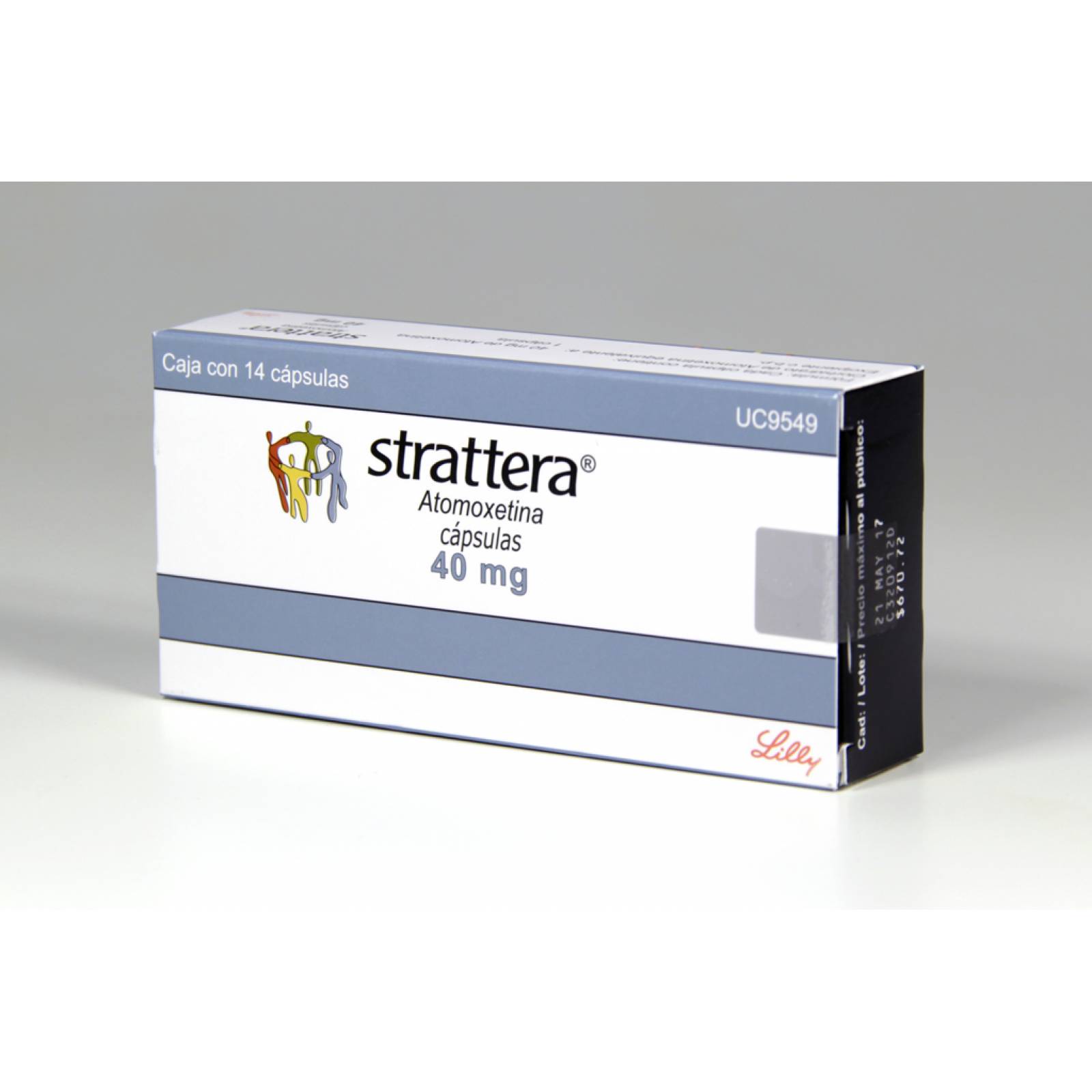 STRATTERA 14 TABLETAS 40MG