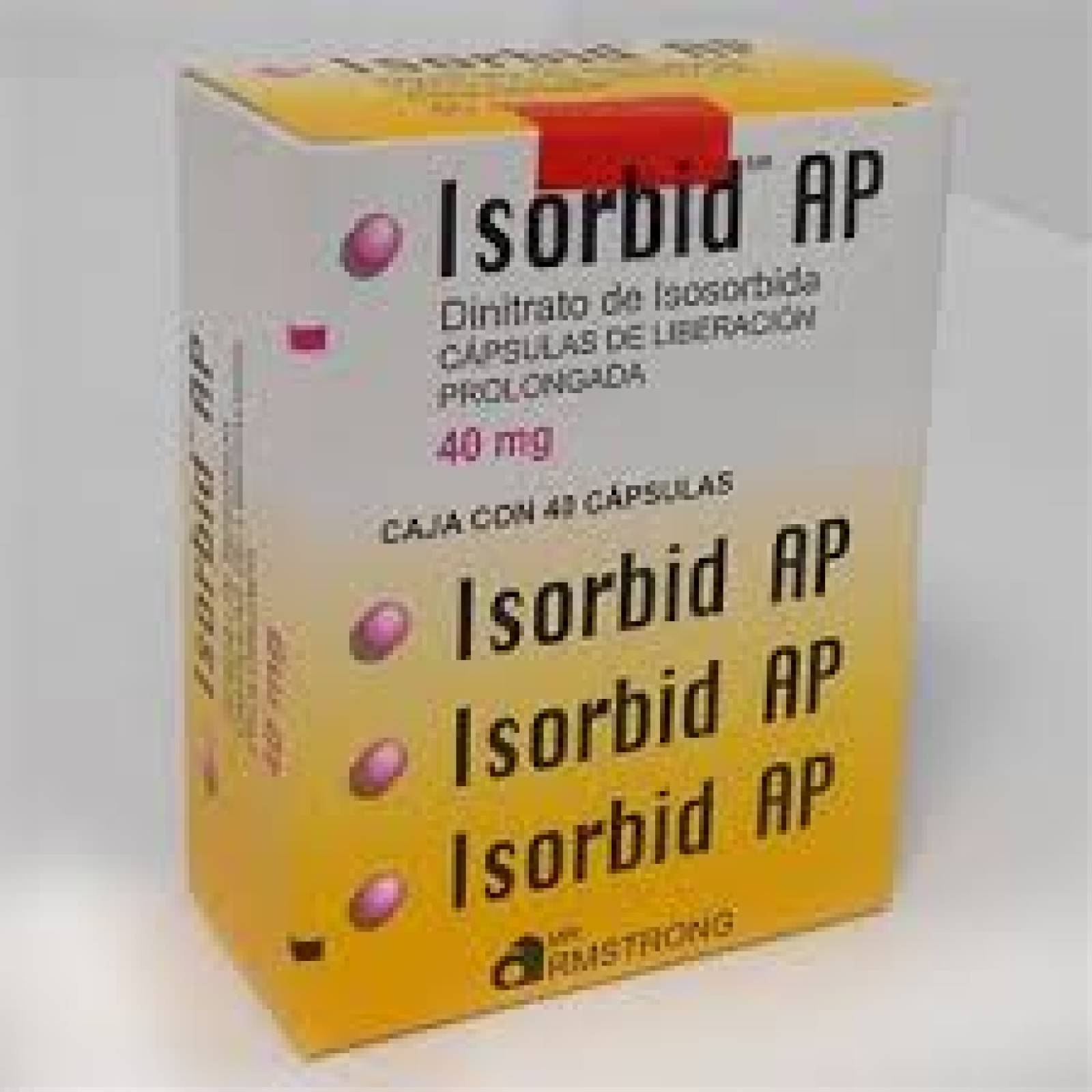 ISORBID AP 40 CÁPSULAS 40MG