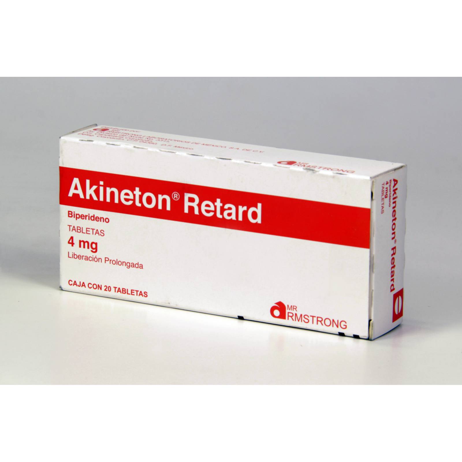 AKINETON RETARD 20 TABLETAS 4MG