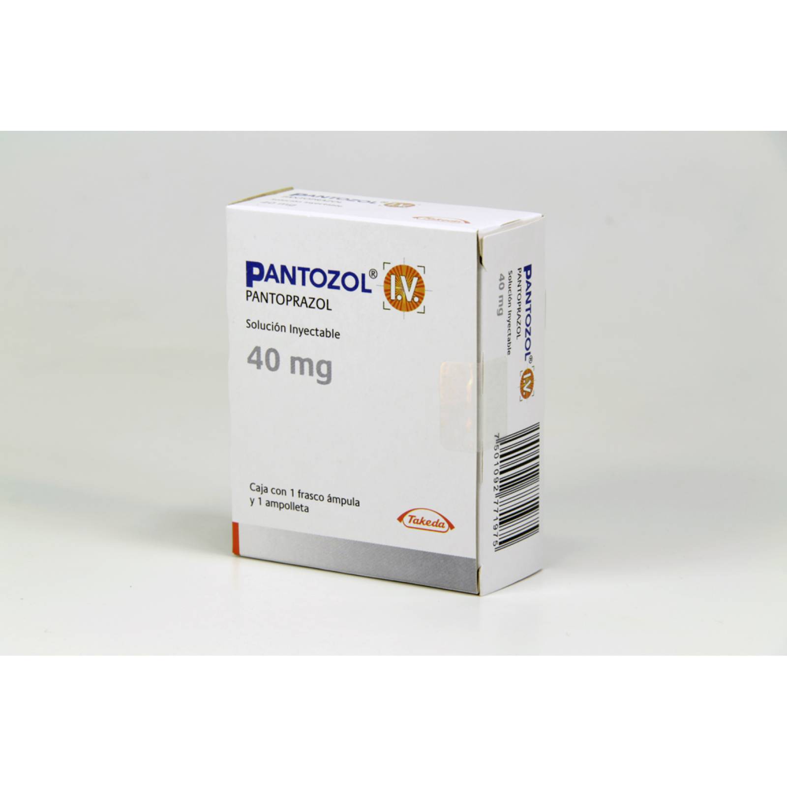 PANTOZOL SOLUCIÓN INYECTABLE 1 FRASCO 40MG/10ML