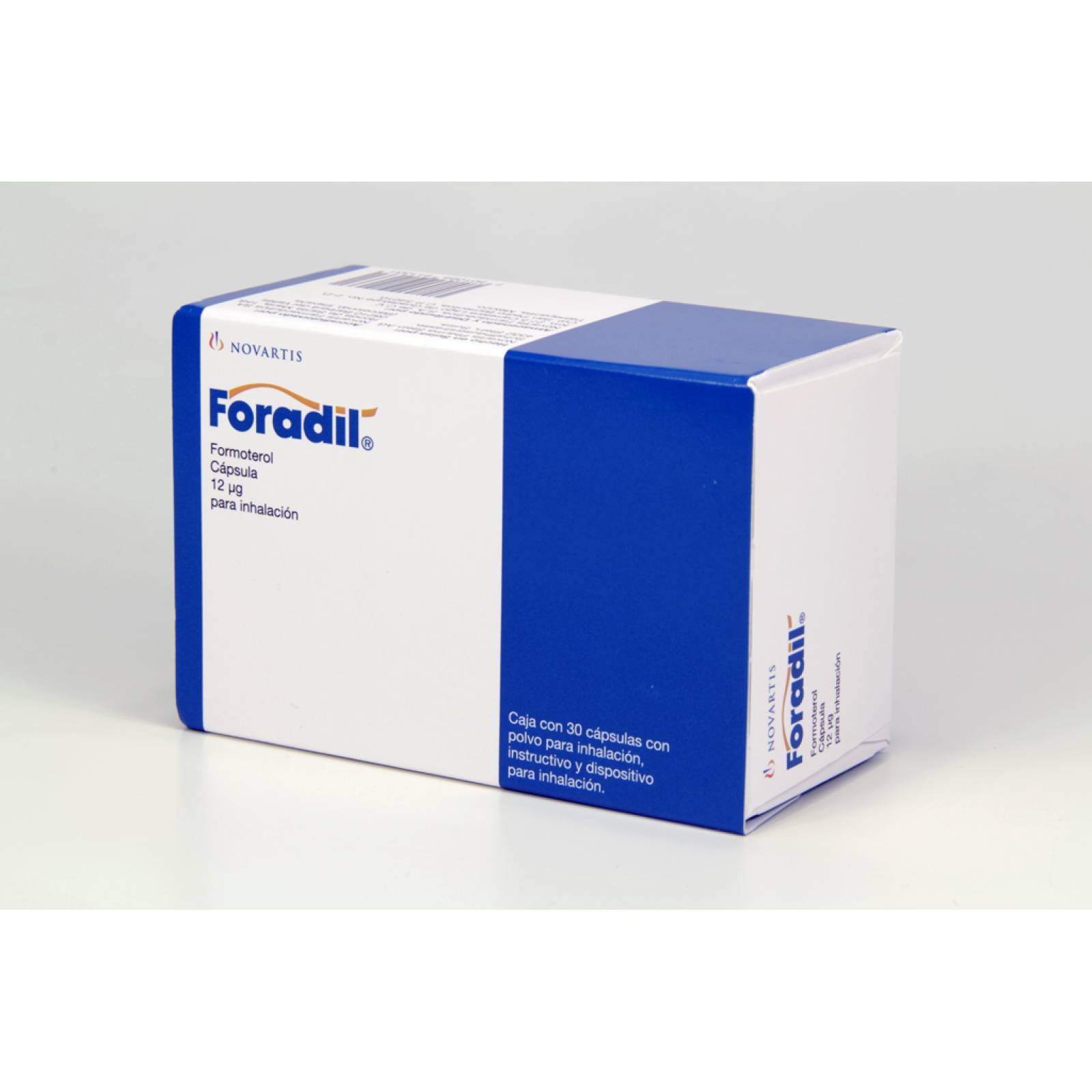FORADIL 30 CÁPSULAS P/INHALACIÓN 12MCG