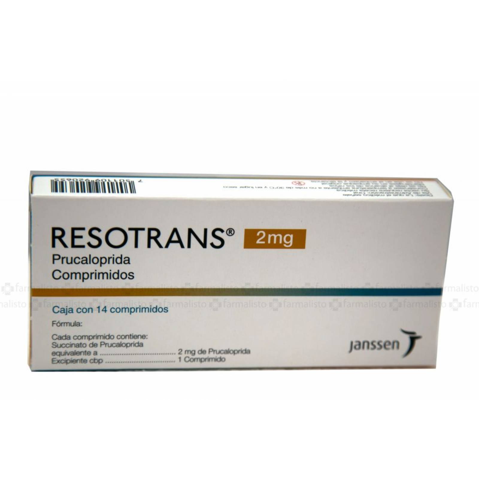 RESOTRANS 14 COMPRIMIDOS 2MG