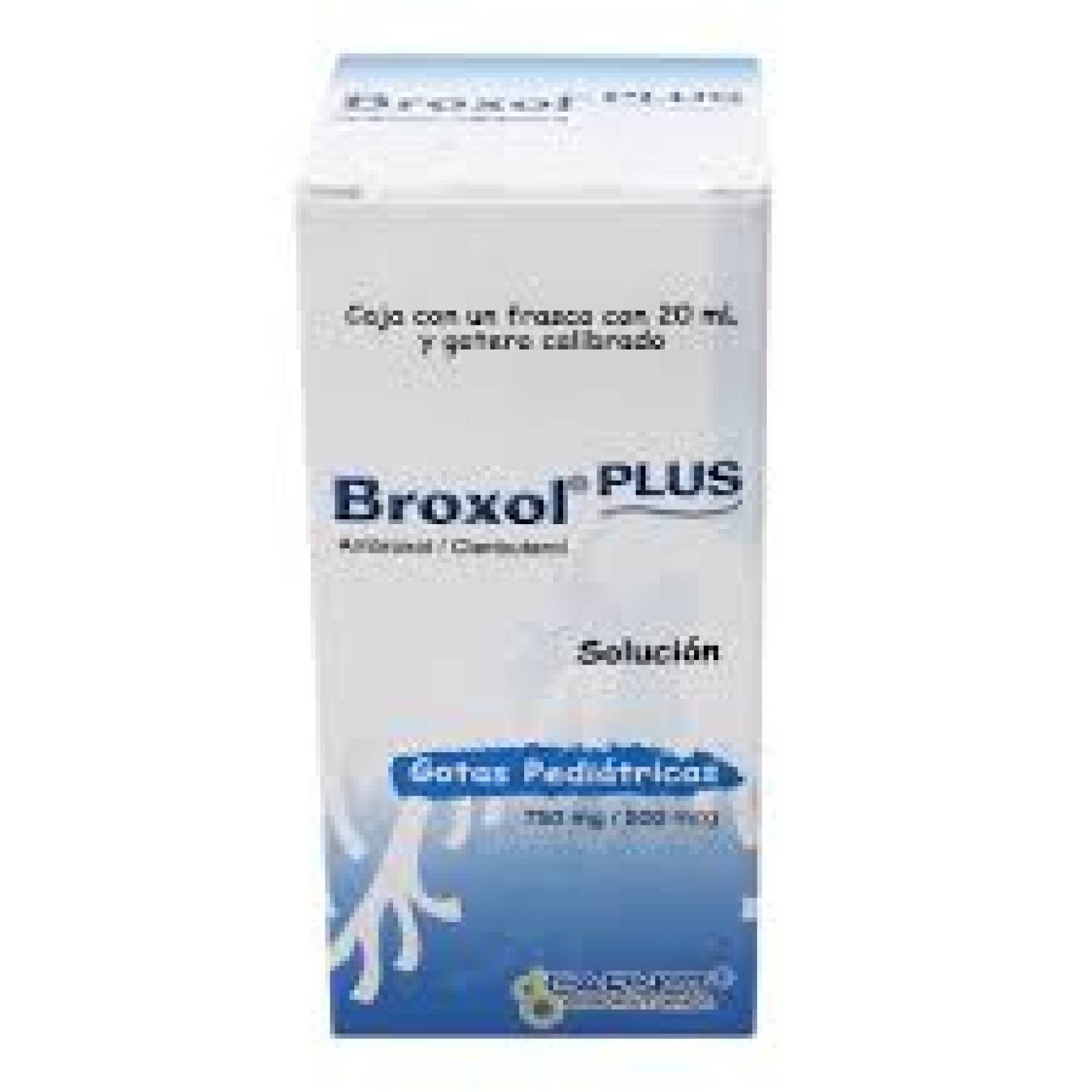 BROXOL PLUS SOLUCIÓN PEDIÁTRICA GOTAS 20ML