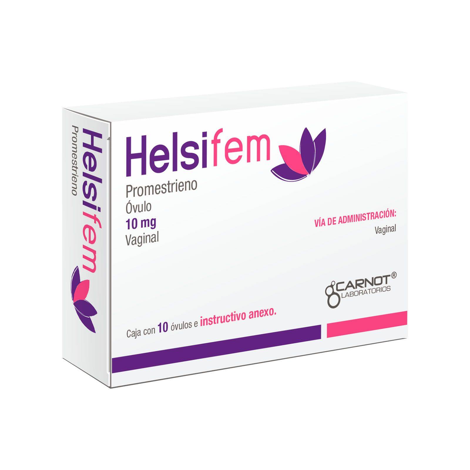 HELSIFEM 10 ÓVULOS 10MG