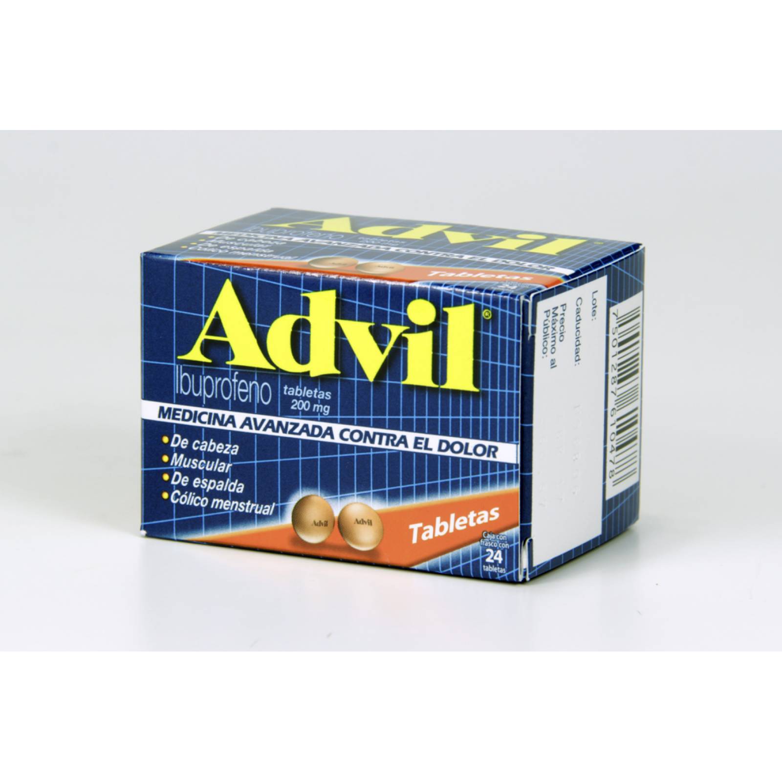 ADVIL 28 TABLETAS 200MG