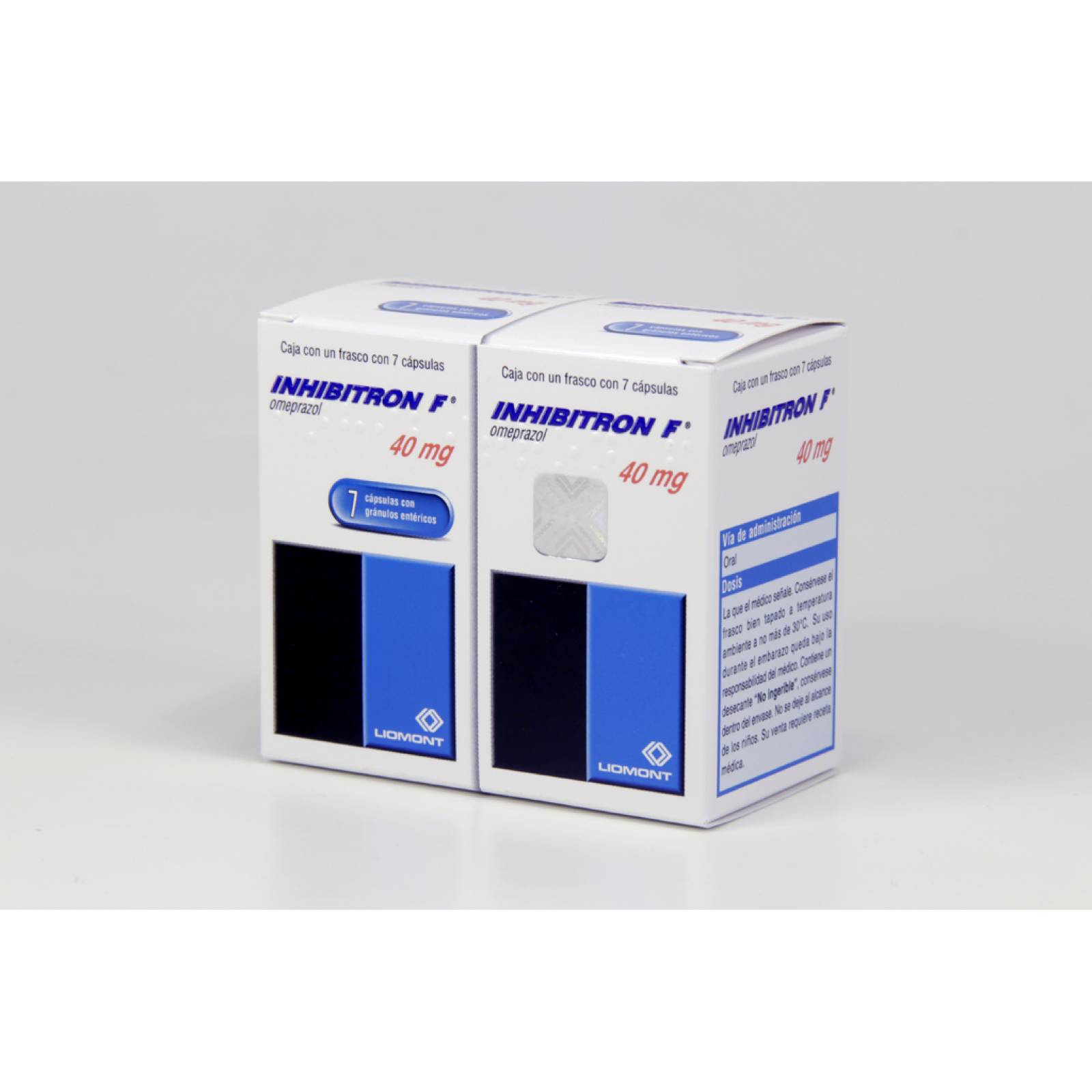 INHIBITRON F DUAL 7 CÁPSULAS 40MG