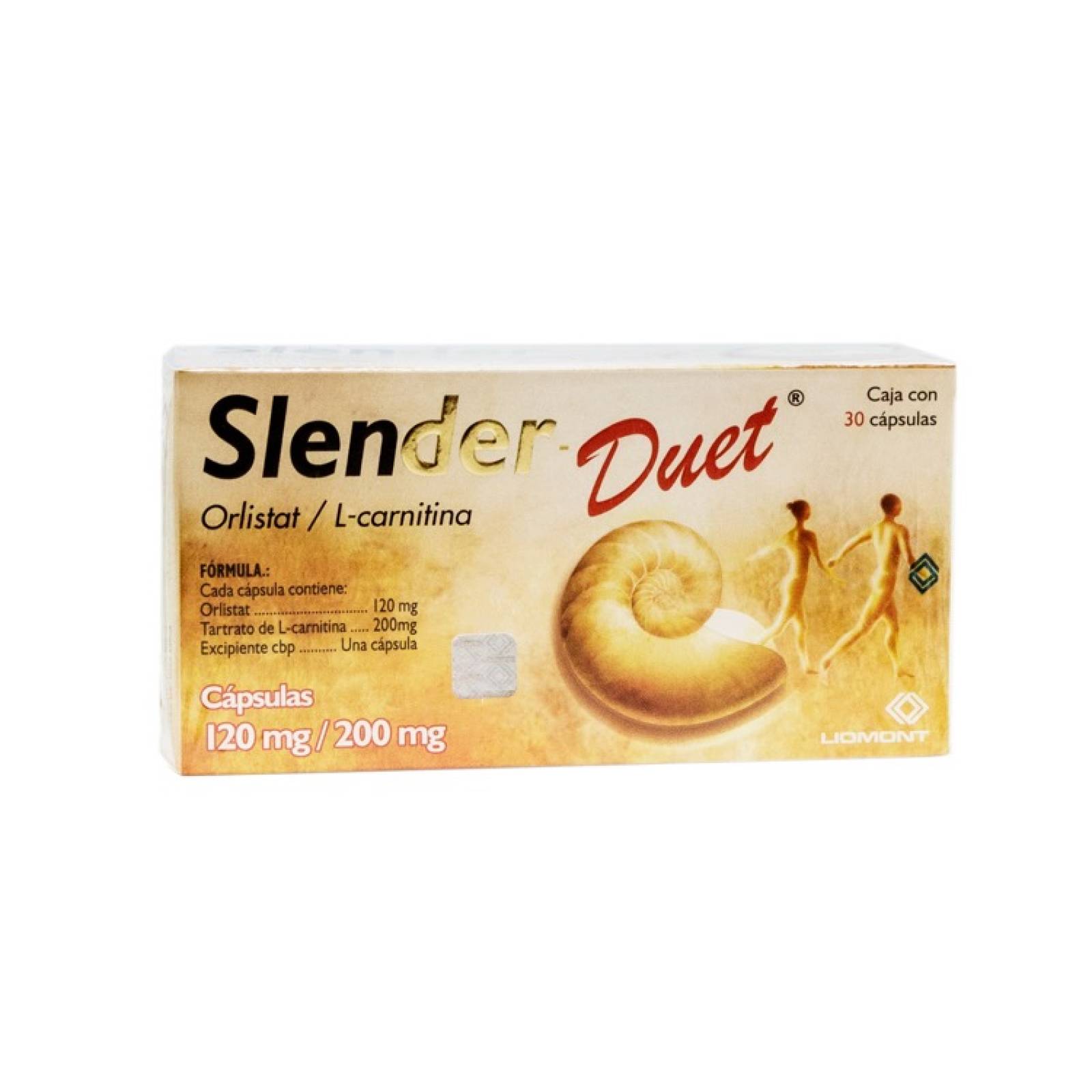 SLENDER DUET 30 CÁPSULAS 120/200MG