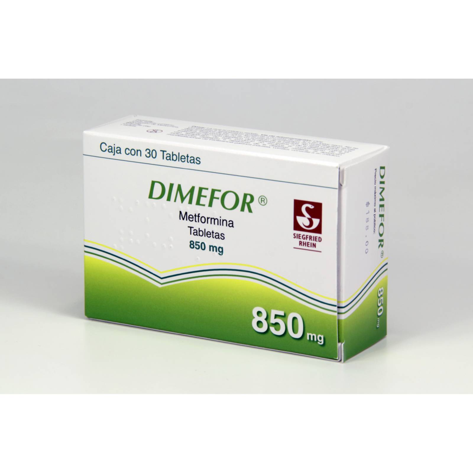 DIMEFOR 30 TABLETAS 850MG