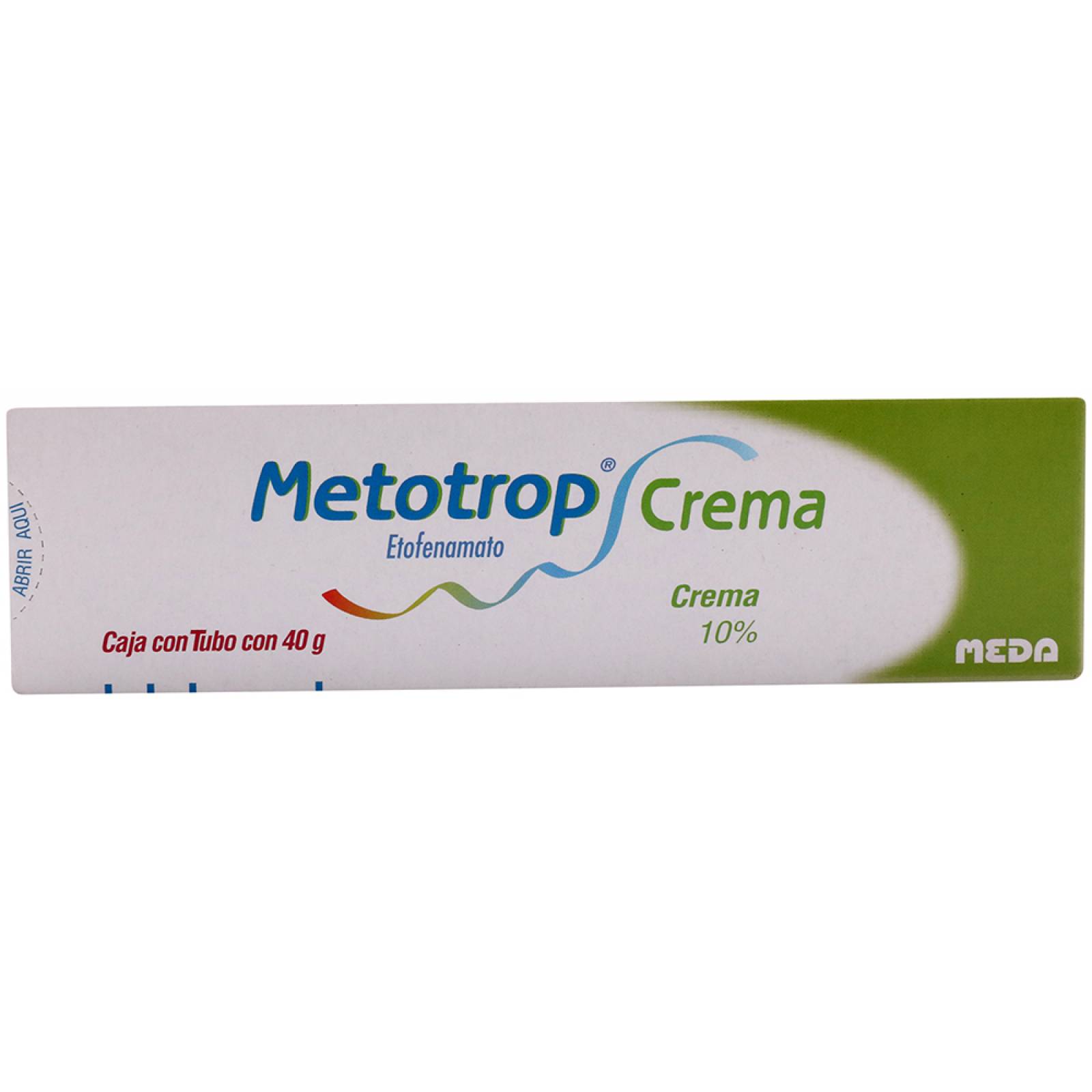 METOTROP CREMA 10% TUBO 40G
