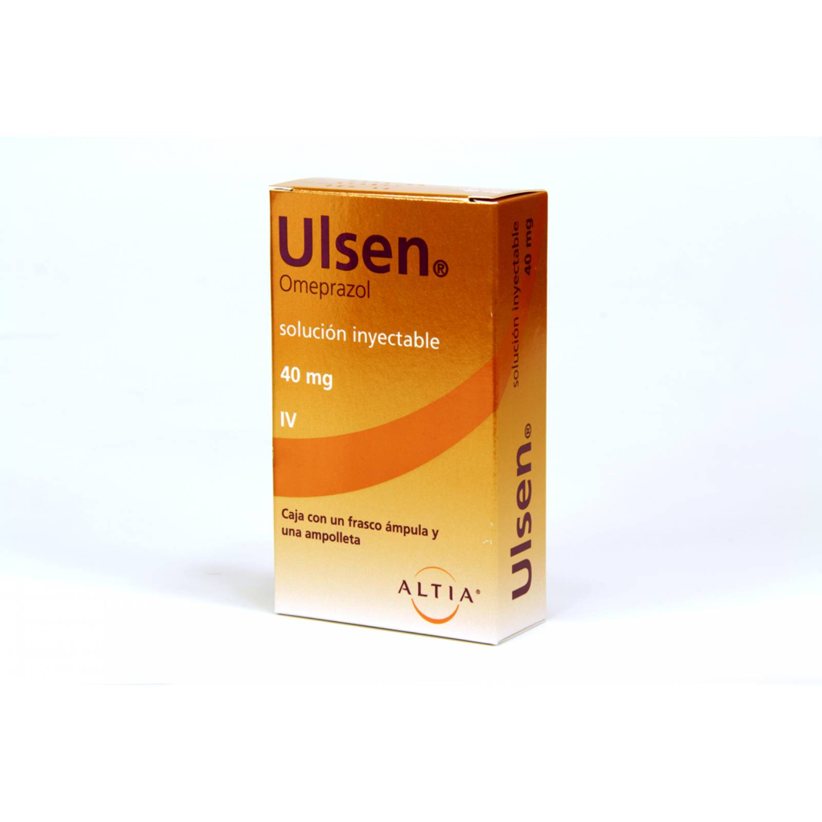 ULSEN SOLUCIÓN INYECTABLE 1 AMPOLLETA 40MG