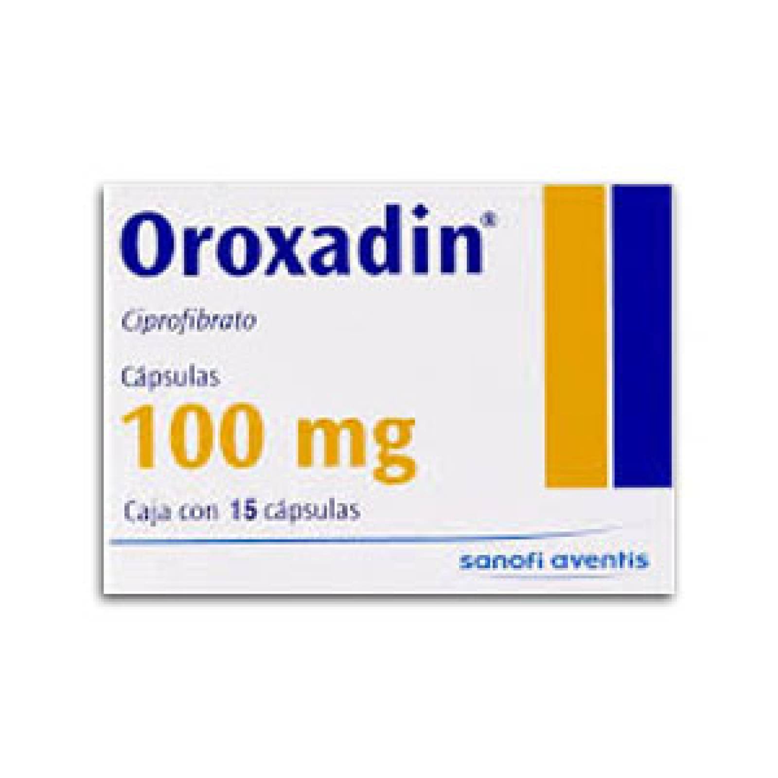 OROXADIN 15 CÁPSULAS 100MG