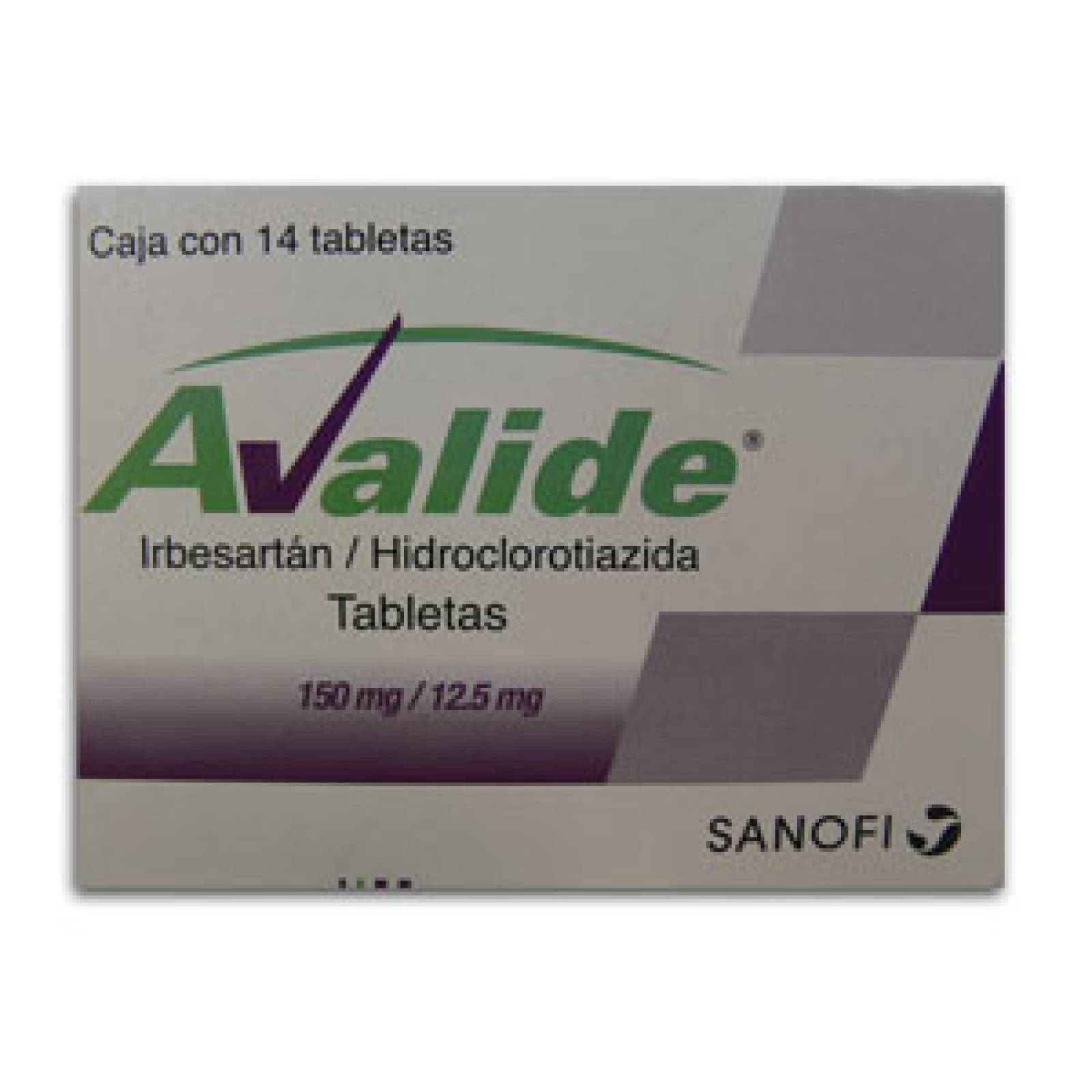 AVALIDE 14 TABLETAS 150/12.5MG
