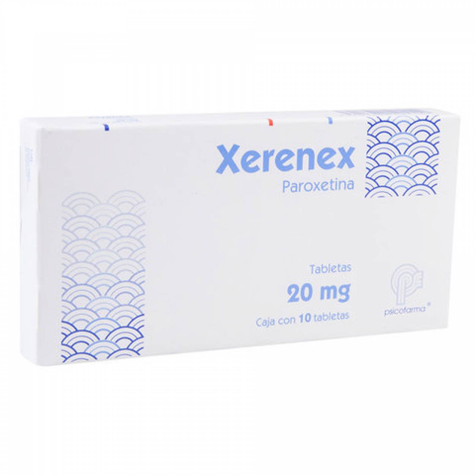 XERENEX 10 TABLETAS 20MG