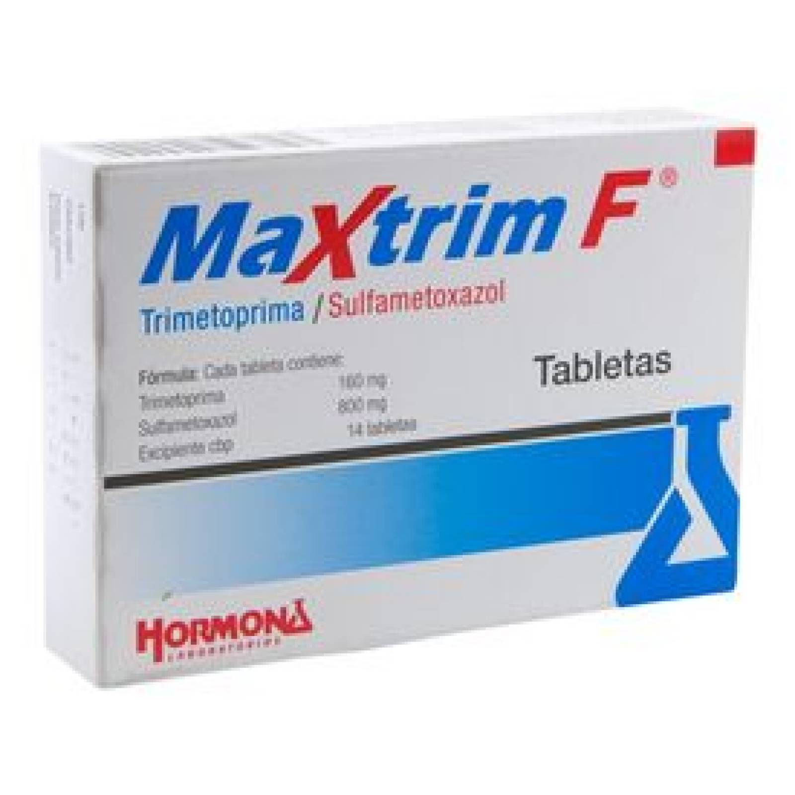 MAXTRIM F 800/160MG CAJA CON 14 TABLETAS