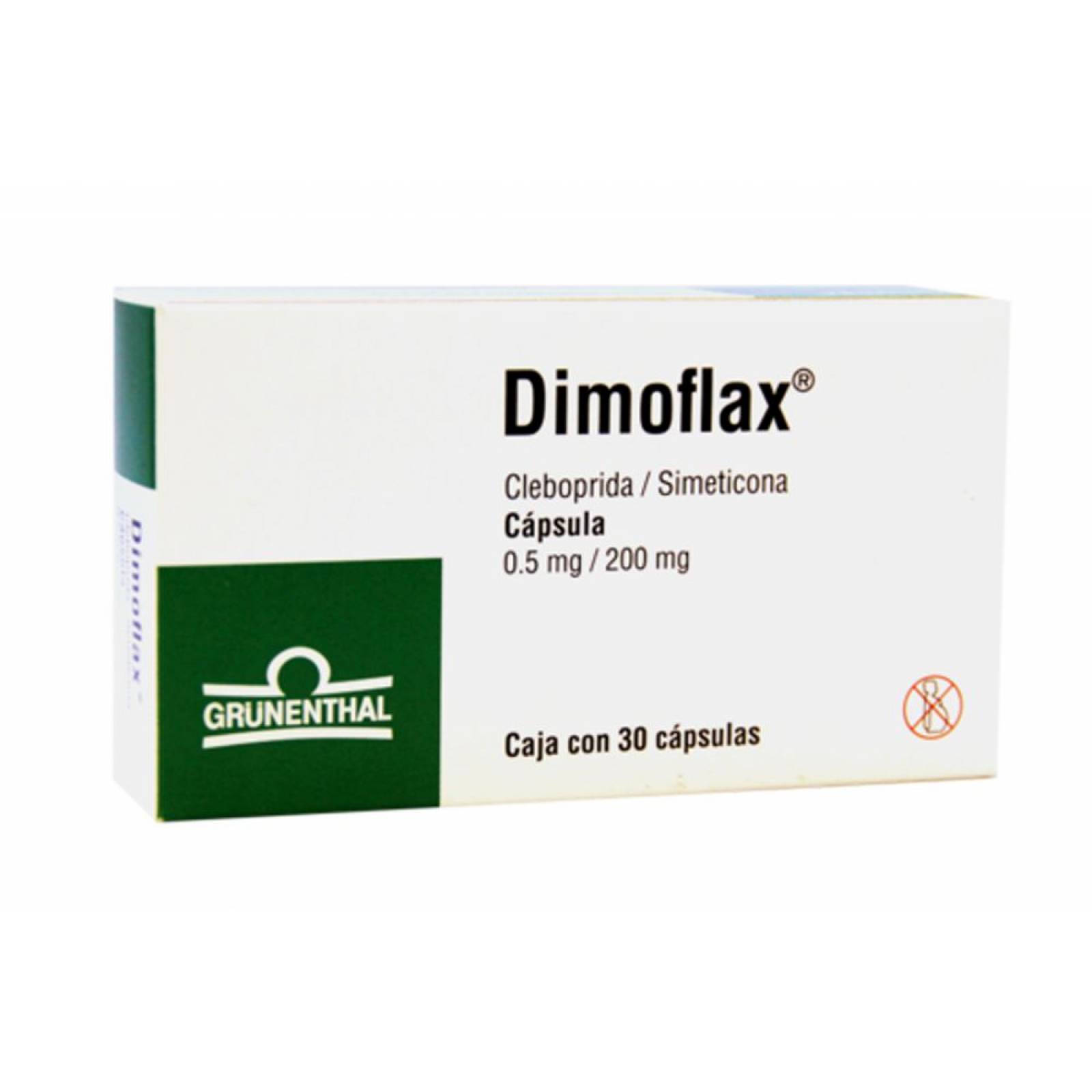 DIMOFLAX 0.5/200MG CAJA CON 30 CÁPSULAS