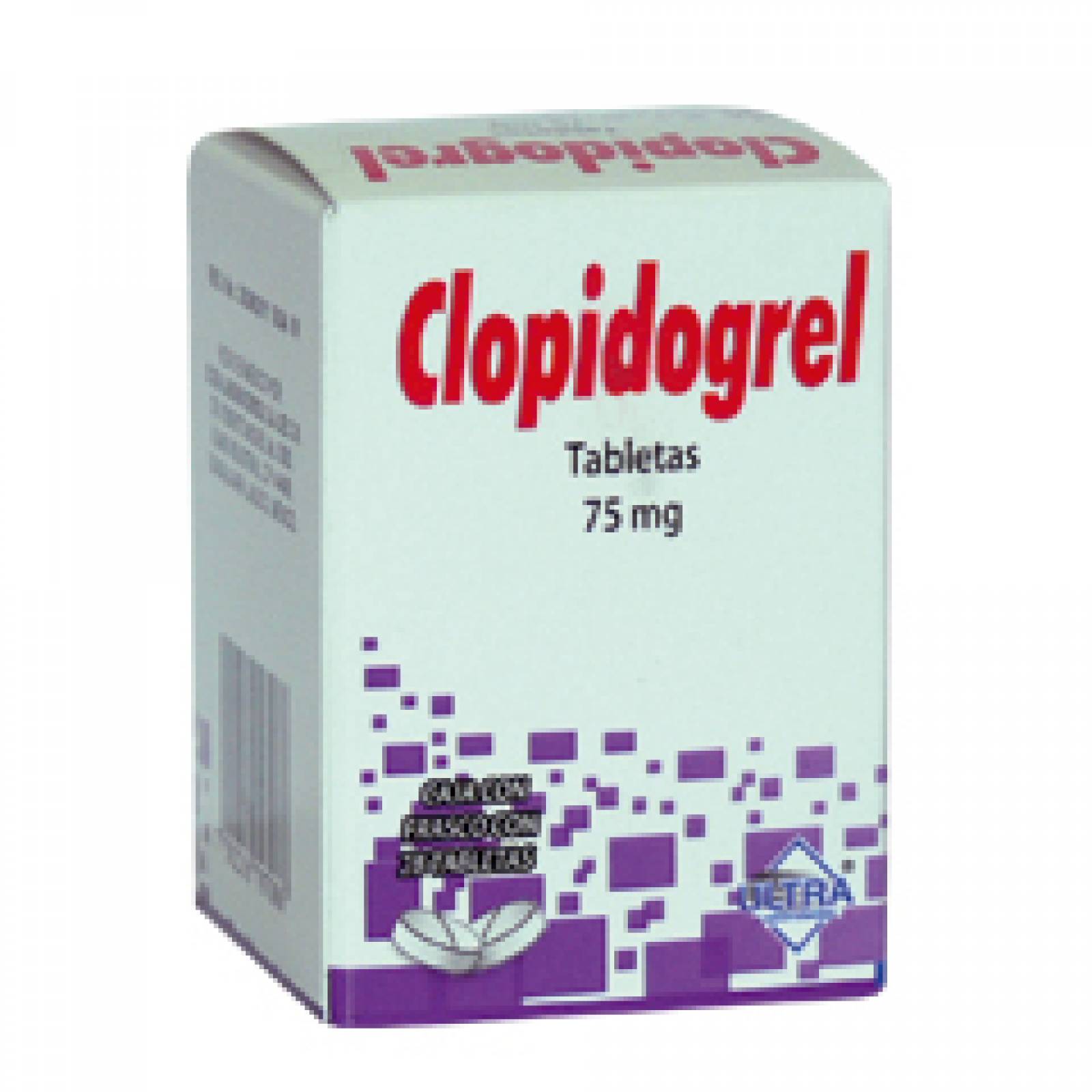 CLOPIDROGREL 28 TABLETAS 75MG
