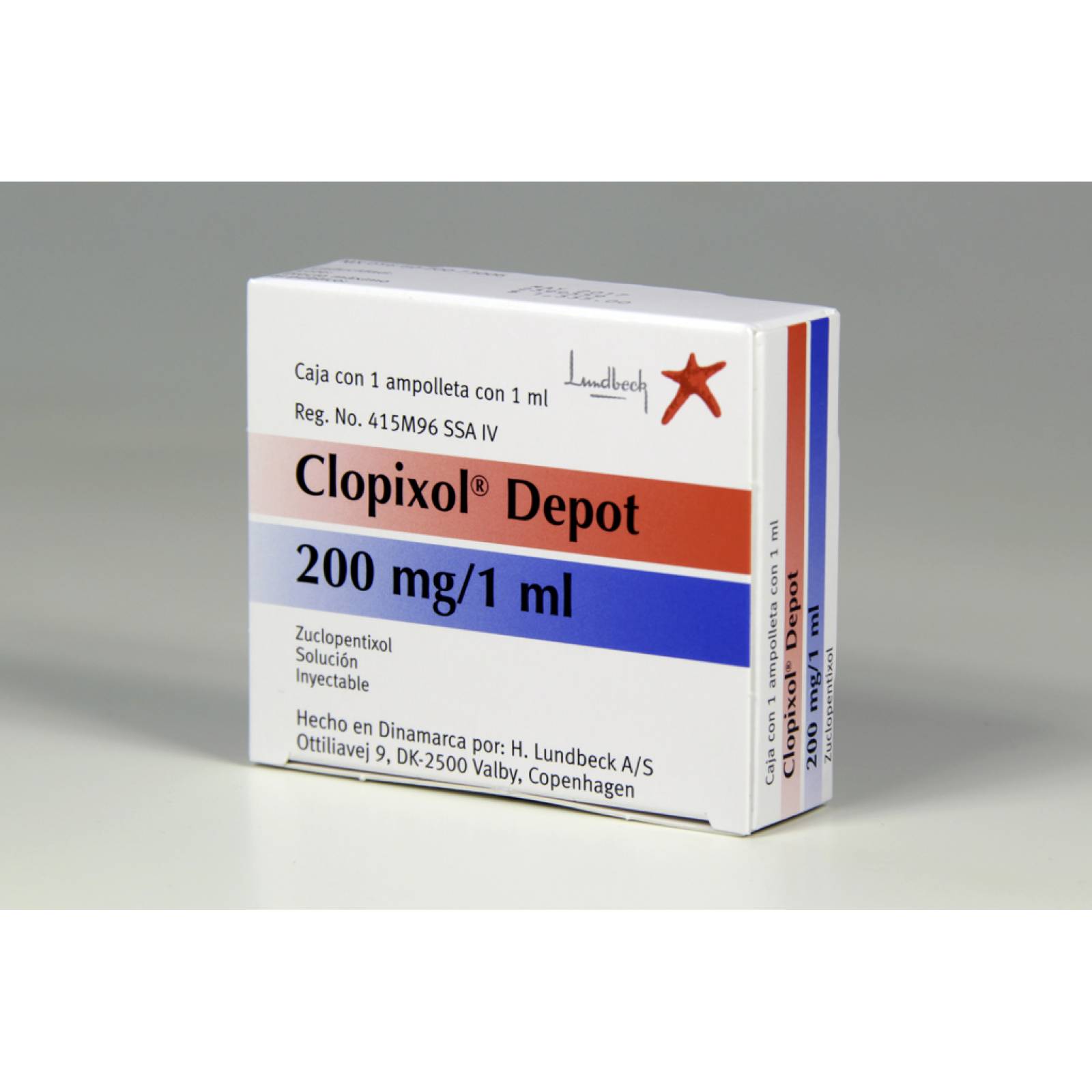 CLOPIXOL DEPOT 200MG/ML AMPOLLETA 1ML