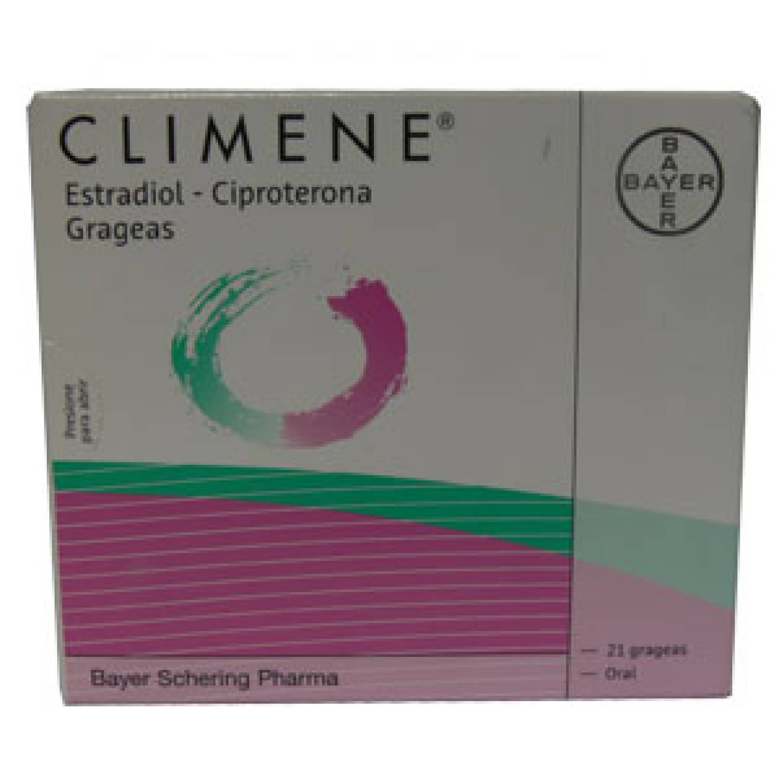 CLIMENE CAJA CON 21 TABLETAS