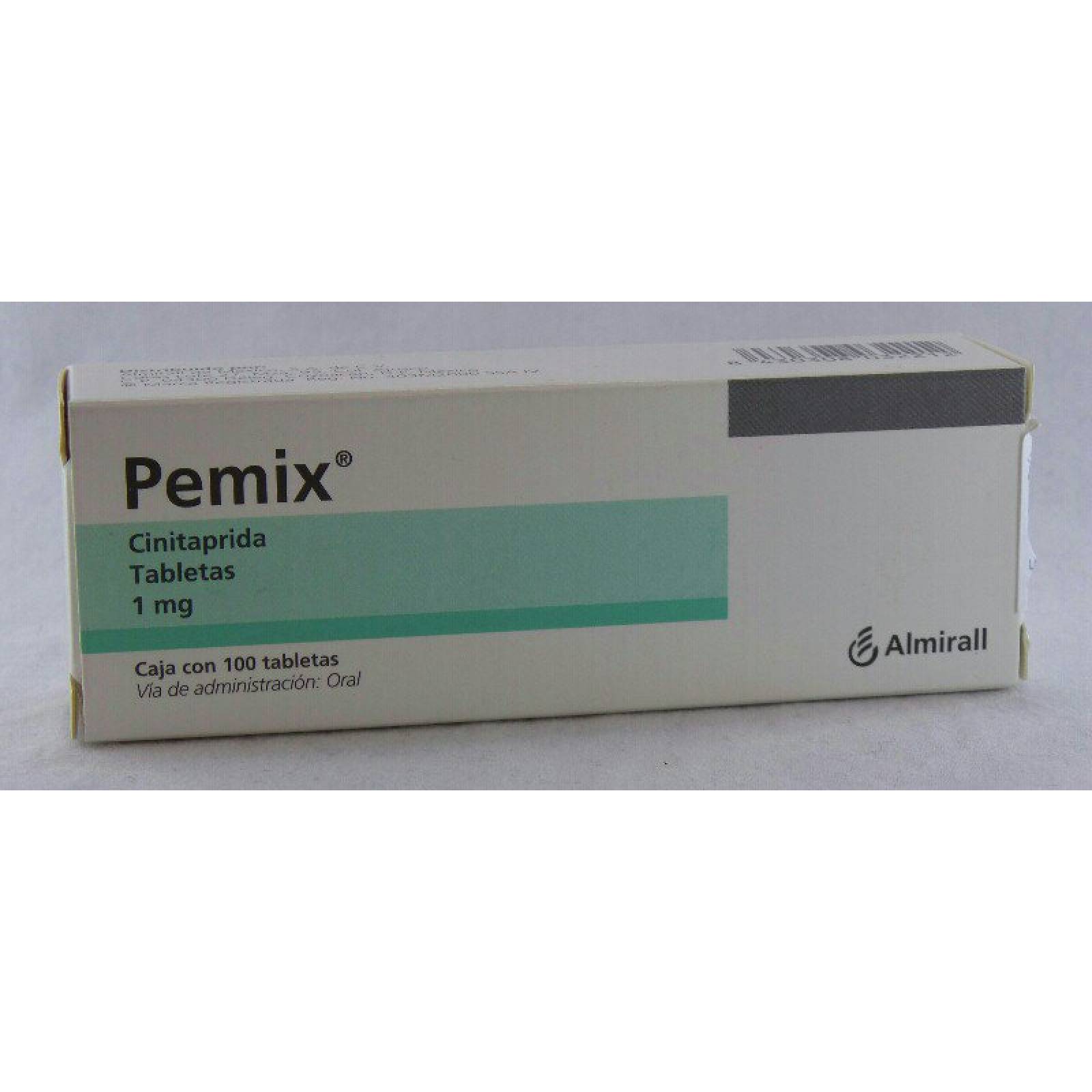 PEMIX 1MG CAJA CON 100 TABLETAS