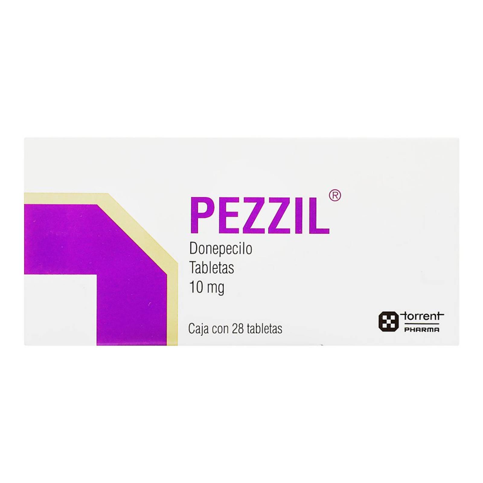 PEZZIL 10MG CAJA CON 28 TABLETAS