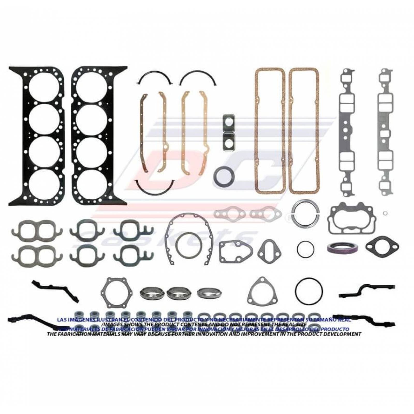 Empaque completo Para Chevrolet Caprice 1973 - 1990 (Dc Gaskets)