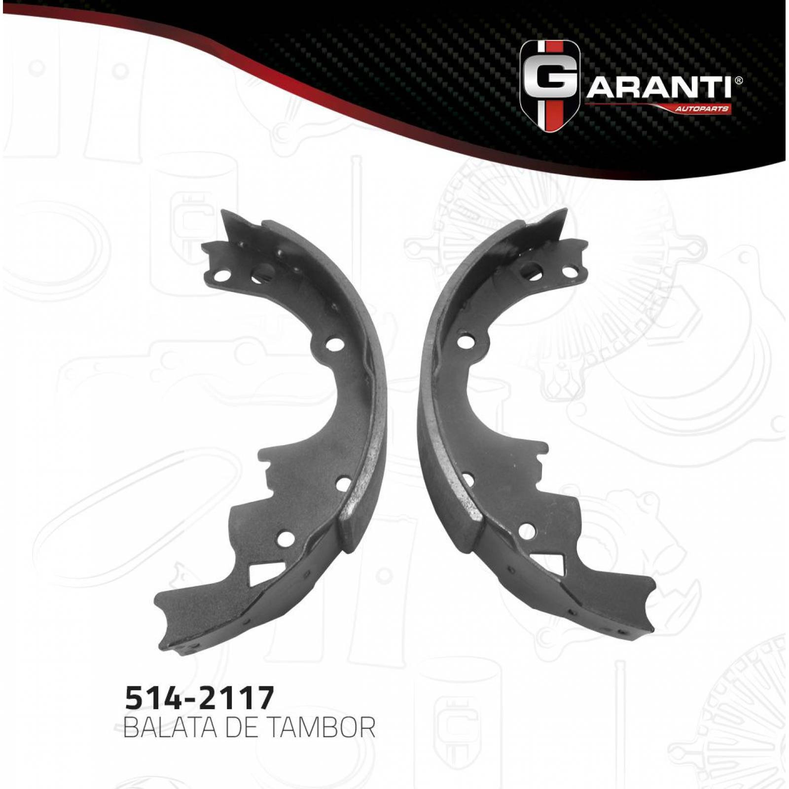 Balata Para Chevrolet Llv 1987 - 1995 (Garanti)