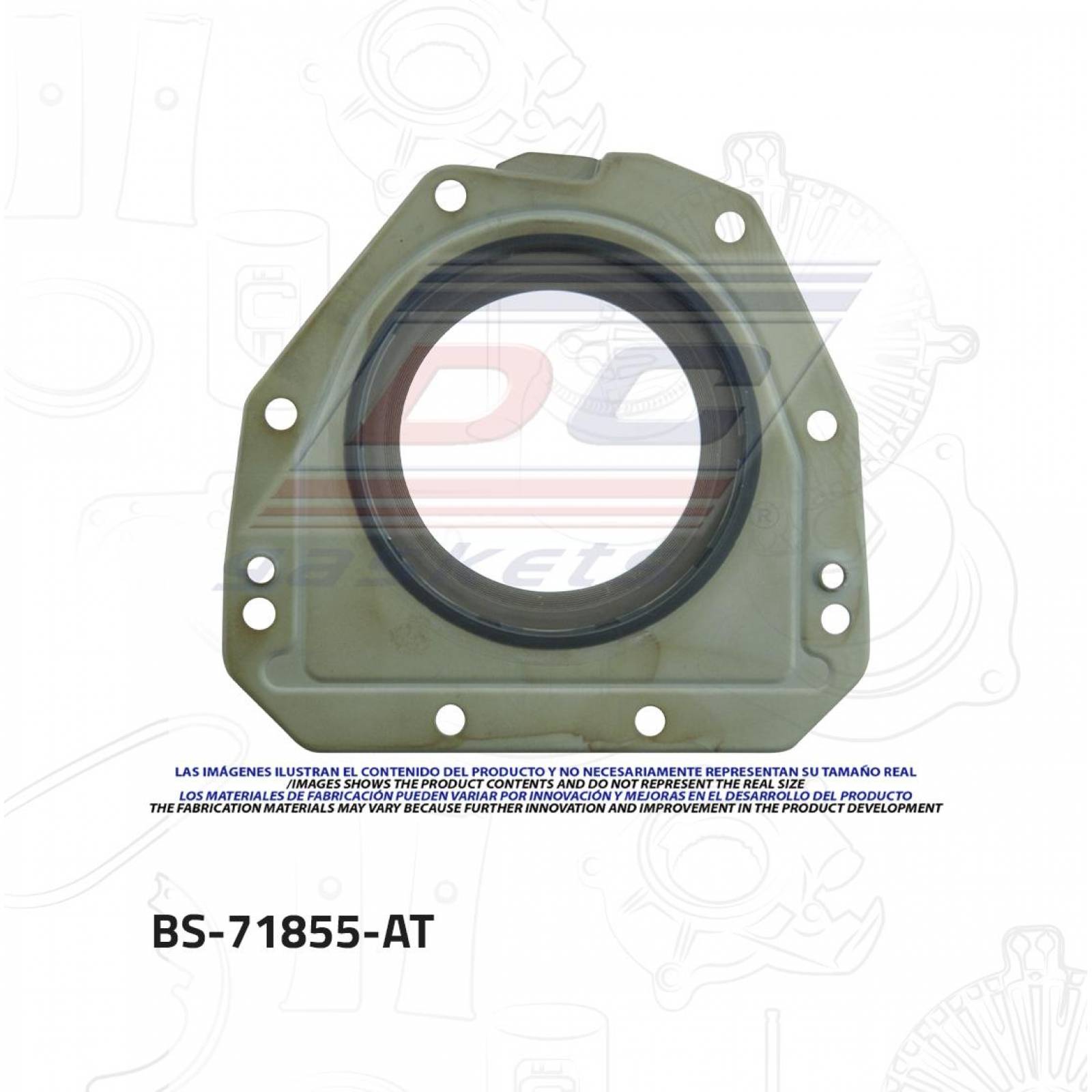 Reten Cigüeñal Para Audi A4 2008 - 2016 (Dc Gaskets)