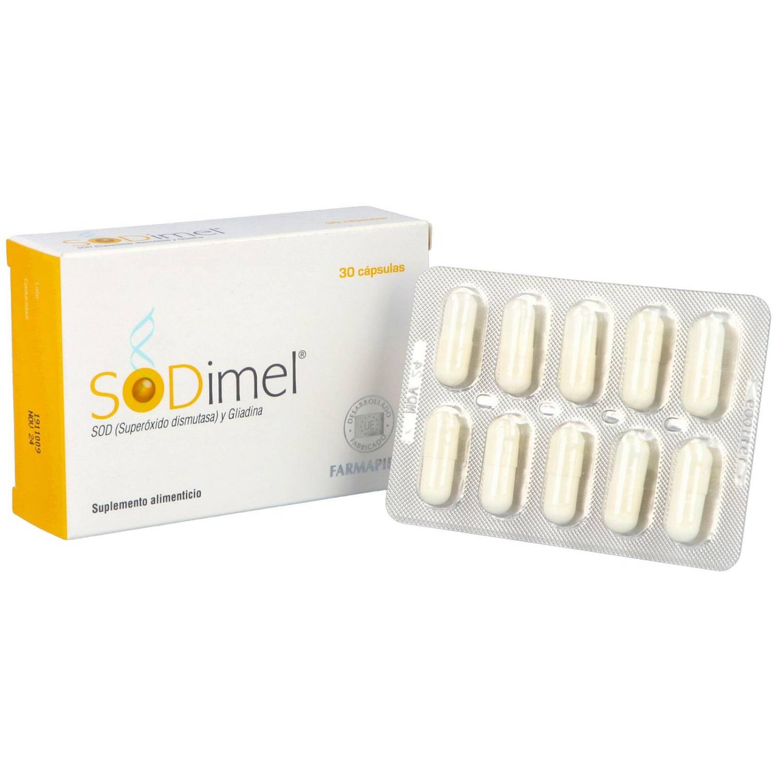 Sodimel Suplemento Caja Con 30 Cápsulas