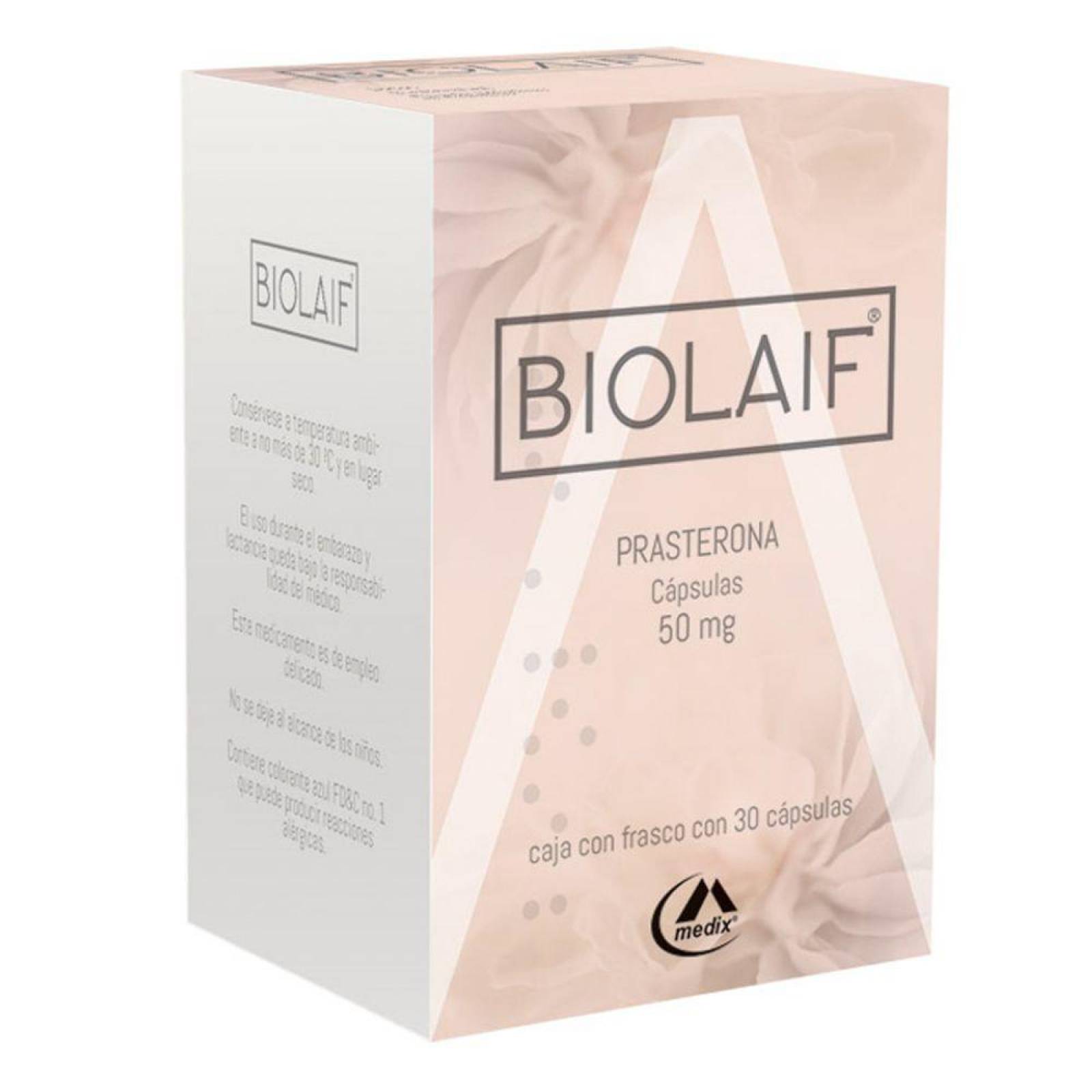 Biolaif 50 mg Caja Con Frasco Con 30 Cápsulas