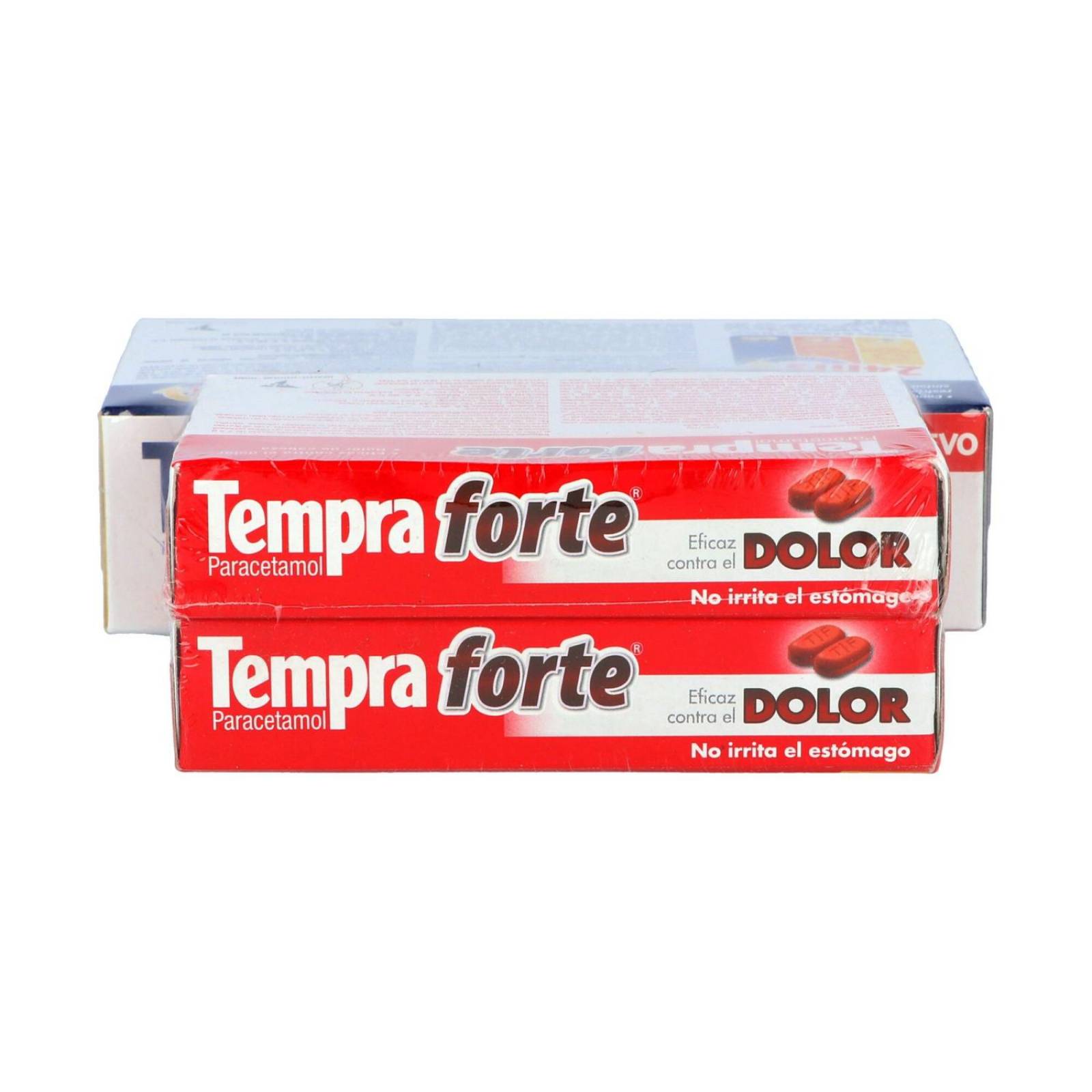 Tempra 24 Horas Caja Con 12 Tabletas + Tempra Forte 2 Cajas