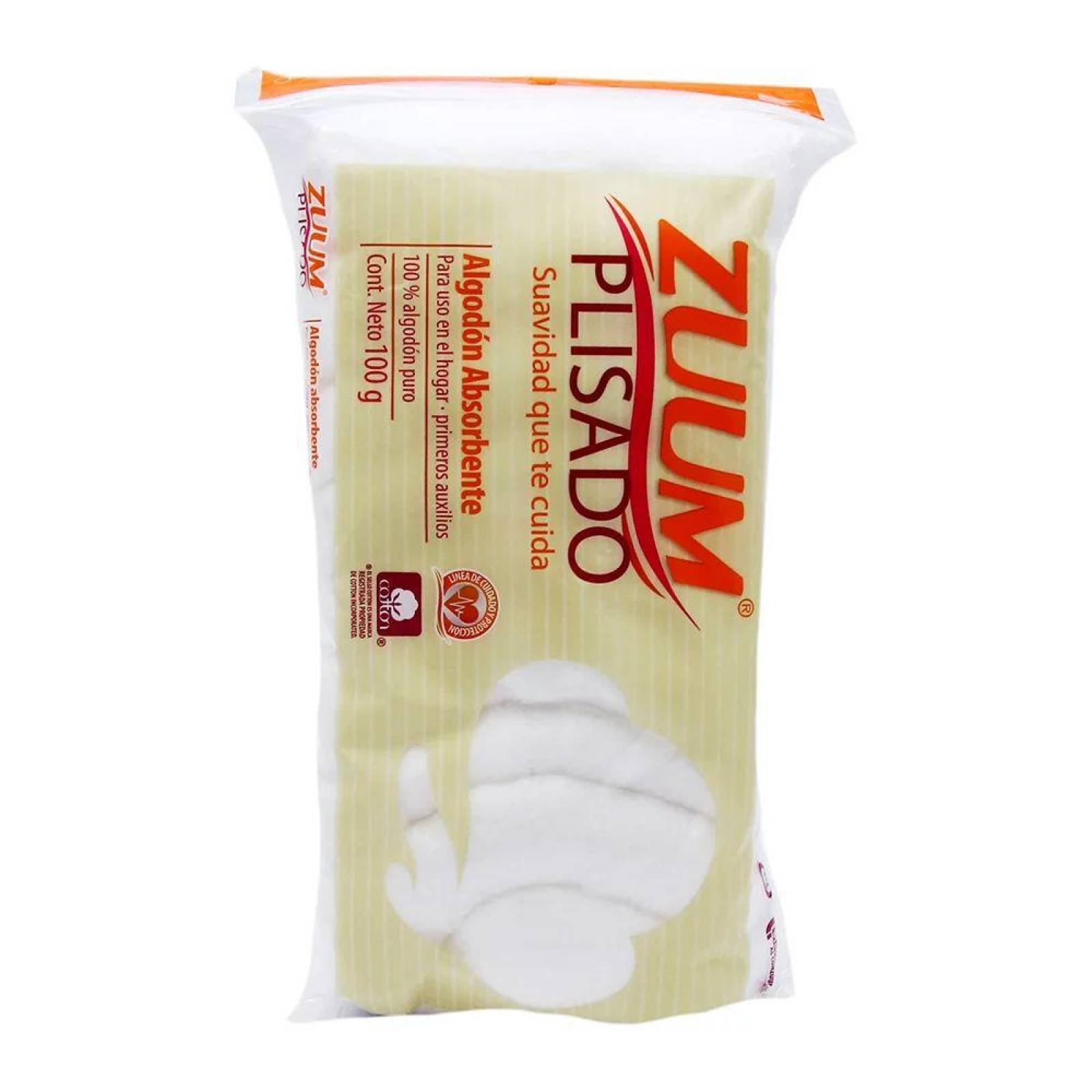Algodón Plisado Zuum Bolsa Con 100 g