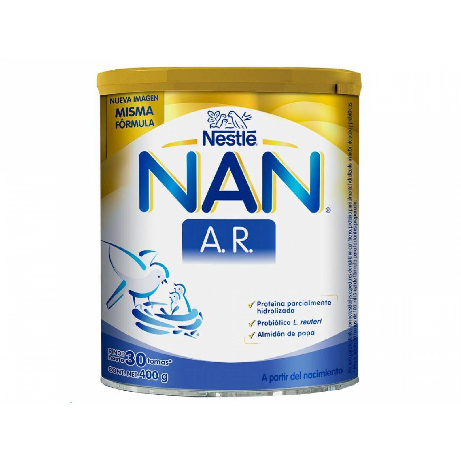 NAN Expert Pro A.R. Lata Con 400 g