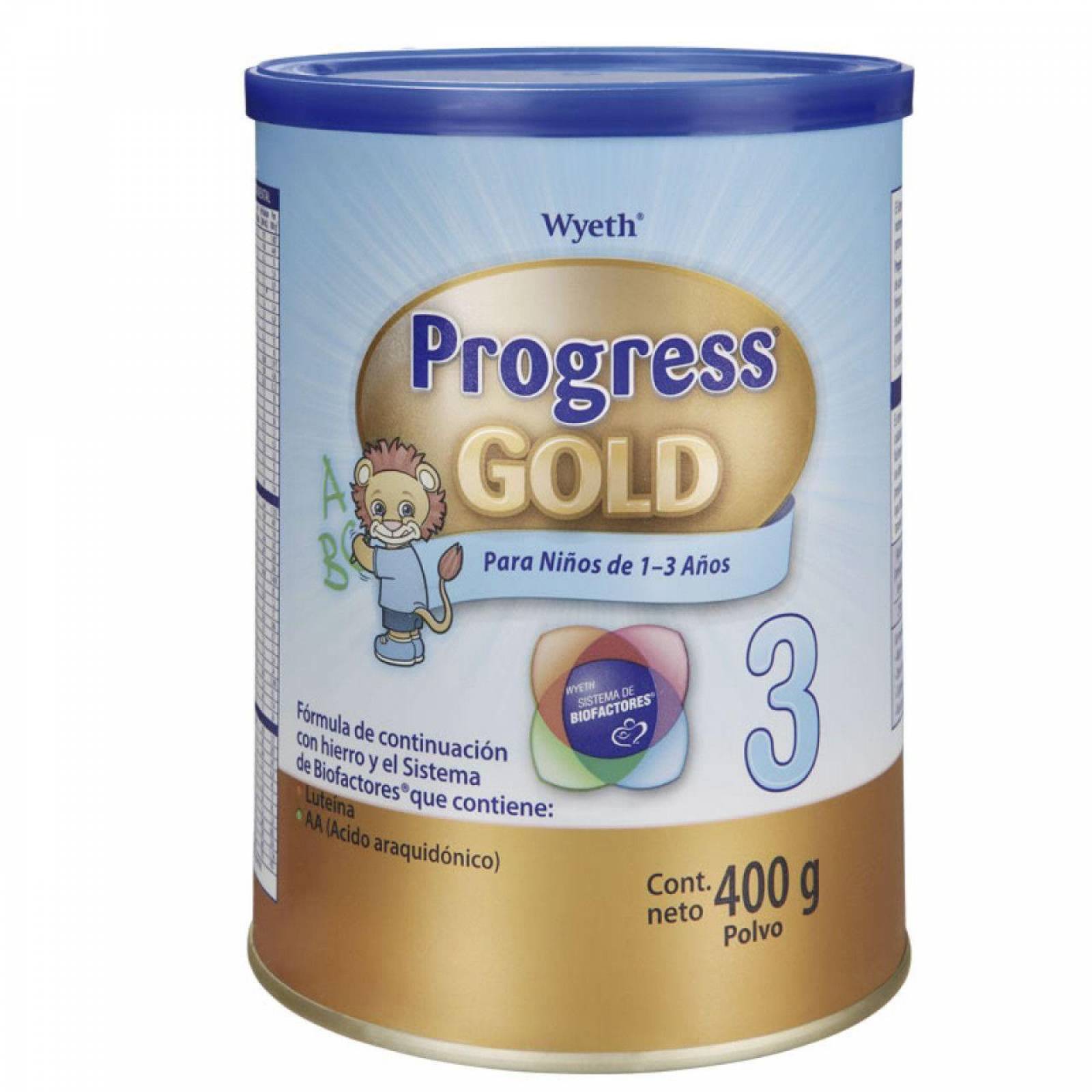 Progress Gold 3 Lata Con 400 g