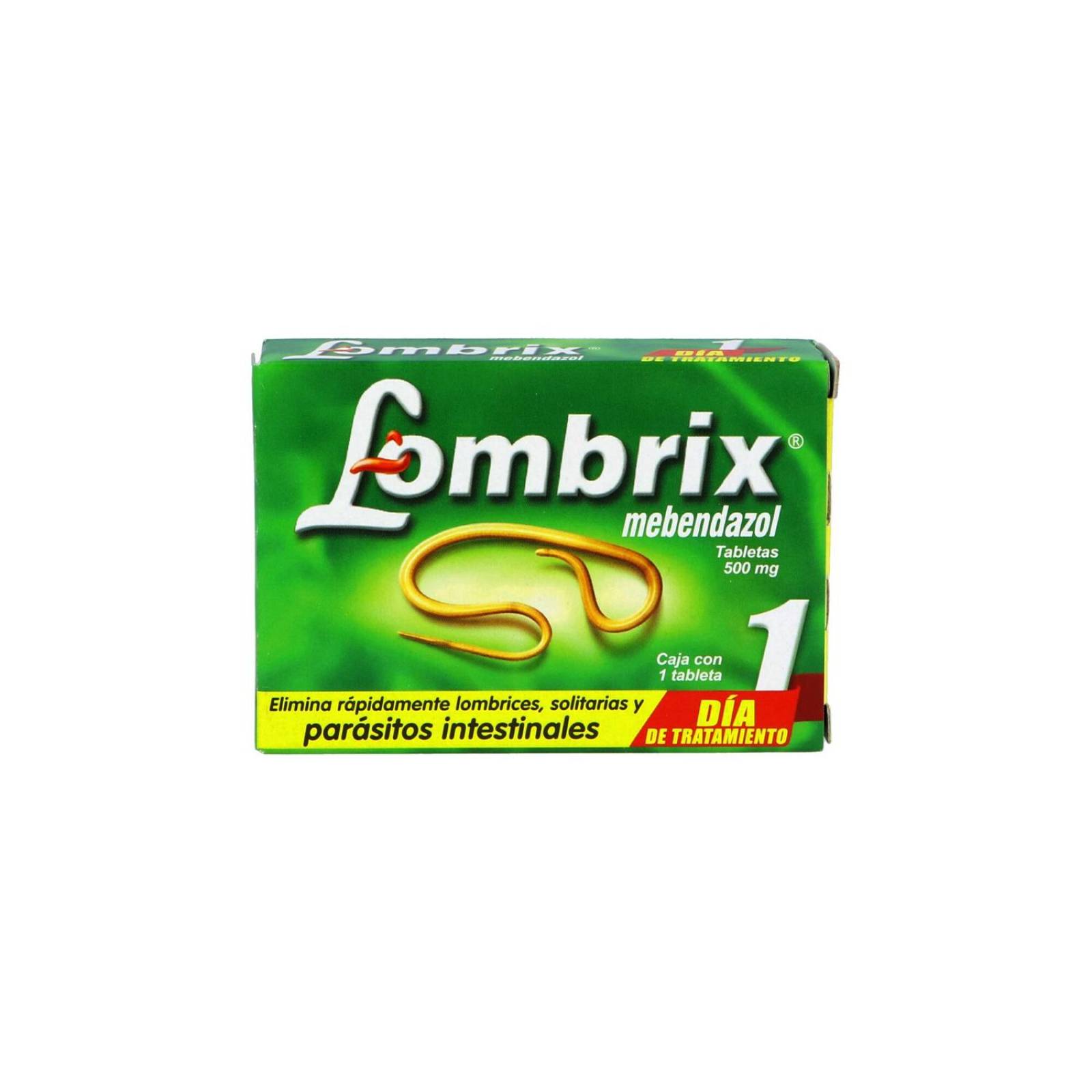 Lombrix 500 mg Caja Con 1 Tableta