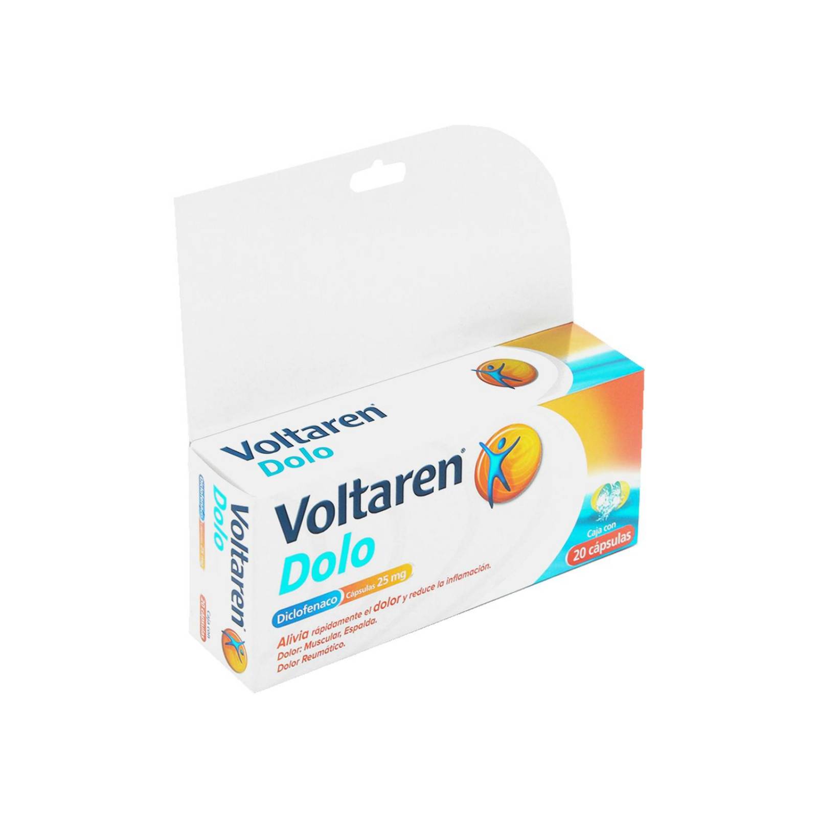 Voltaren Dolo 25 mg Caja Con 20 Cápsulas