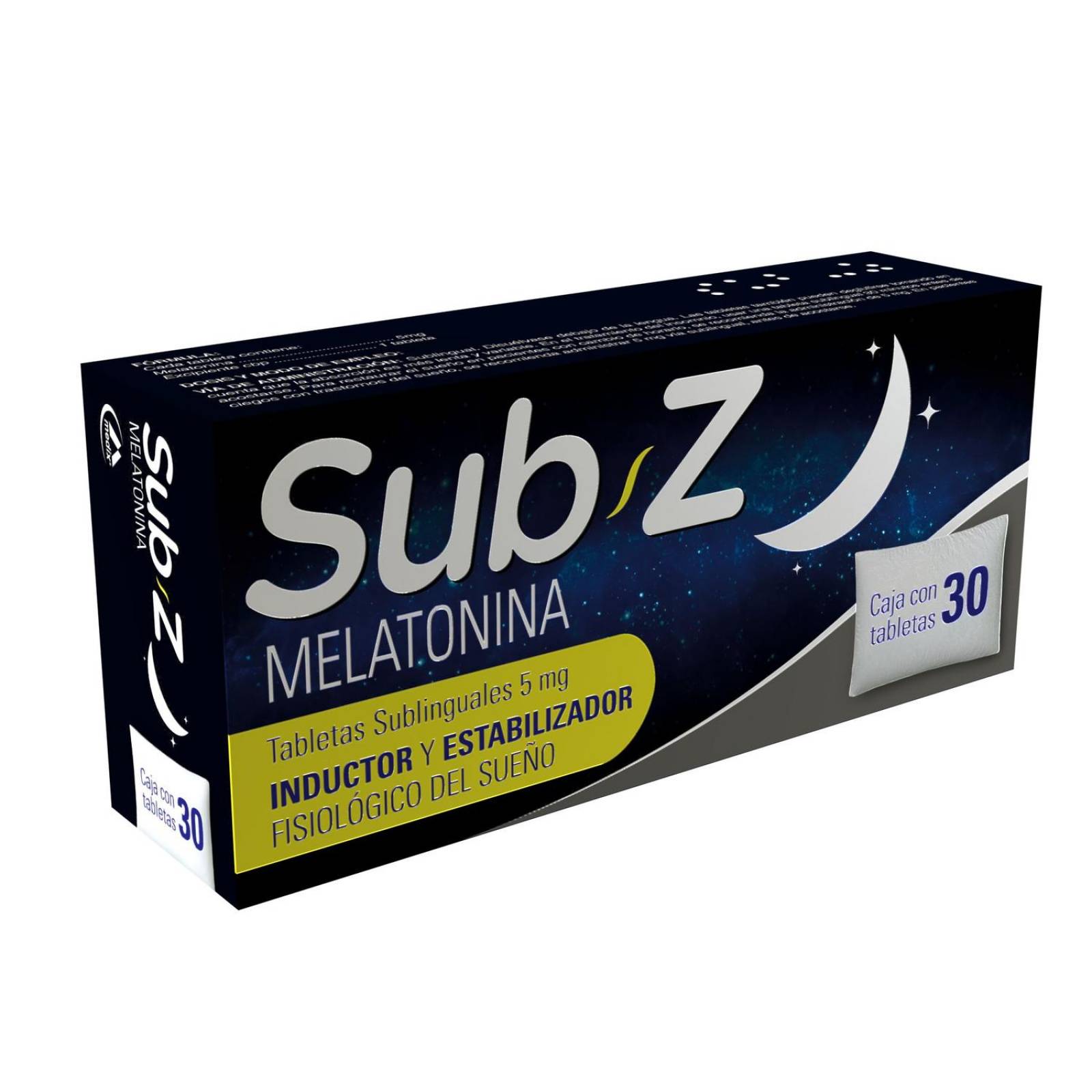 Sub Z 5 mg Caja Con 30 Tabletas Sublinguales.
