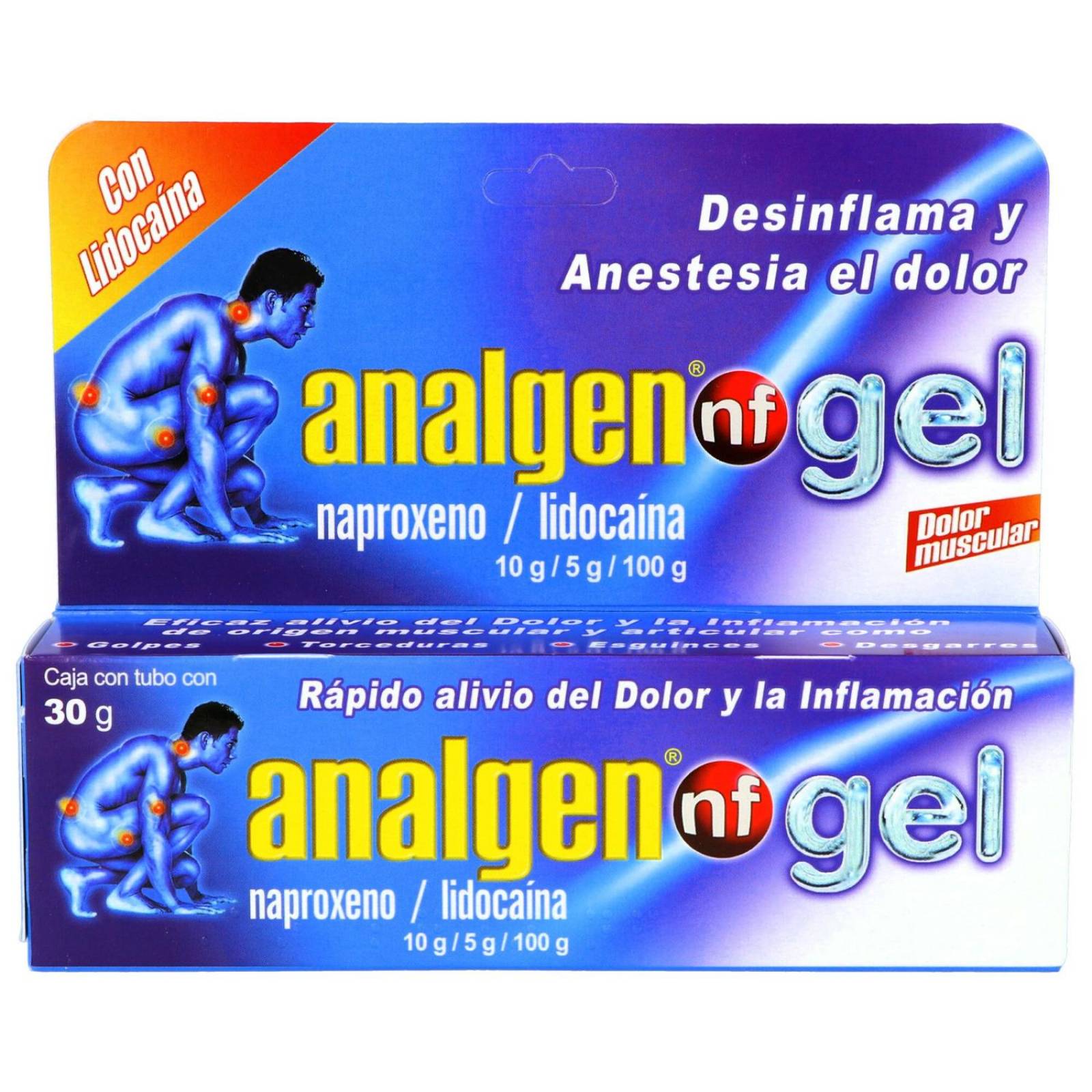 Analgen Nf Gel Caja Con Tubo Con 30 G