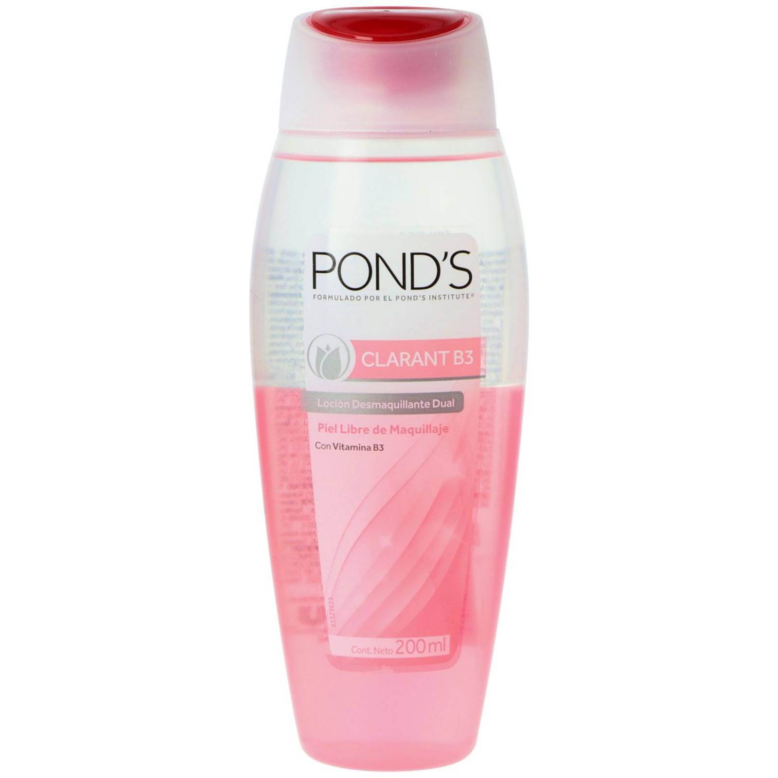 Pond'S Clarant B3 Loción Desmaquillante Dual Frasco Con 200 Ml