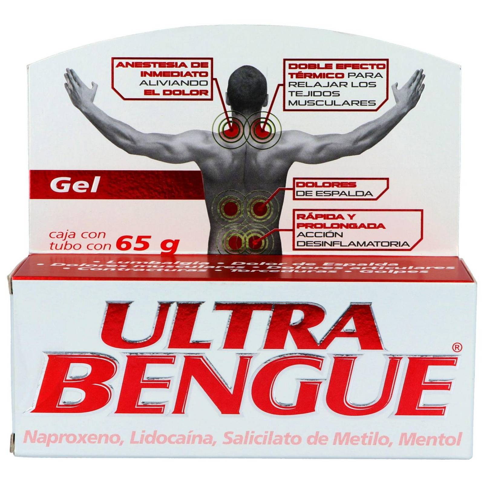 Ultra Bengue Gel Caja Con Tubo Con 65 G