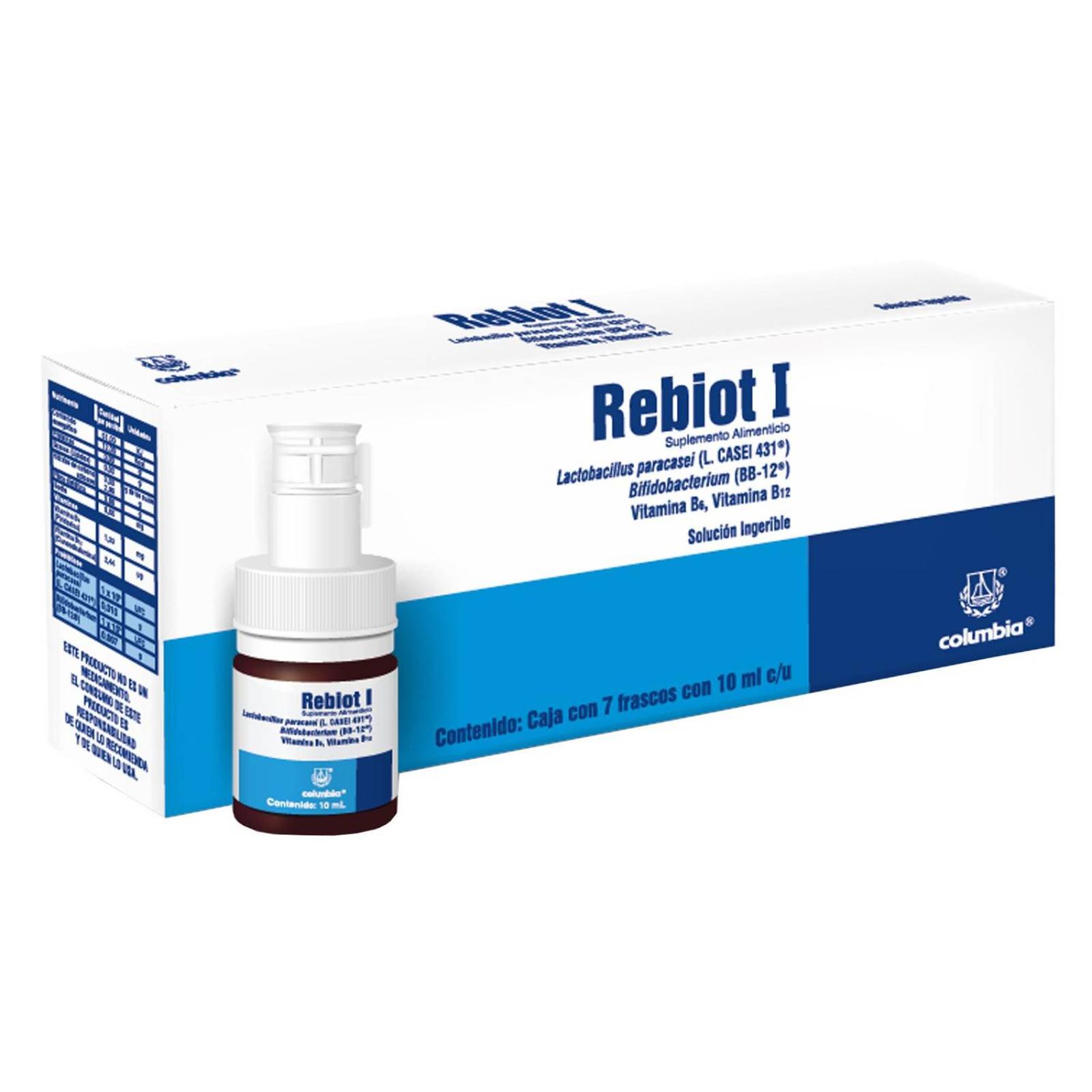 Rebiot I Suplemento Alimenticio Solución 10 mL