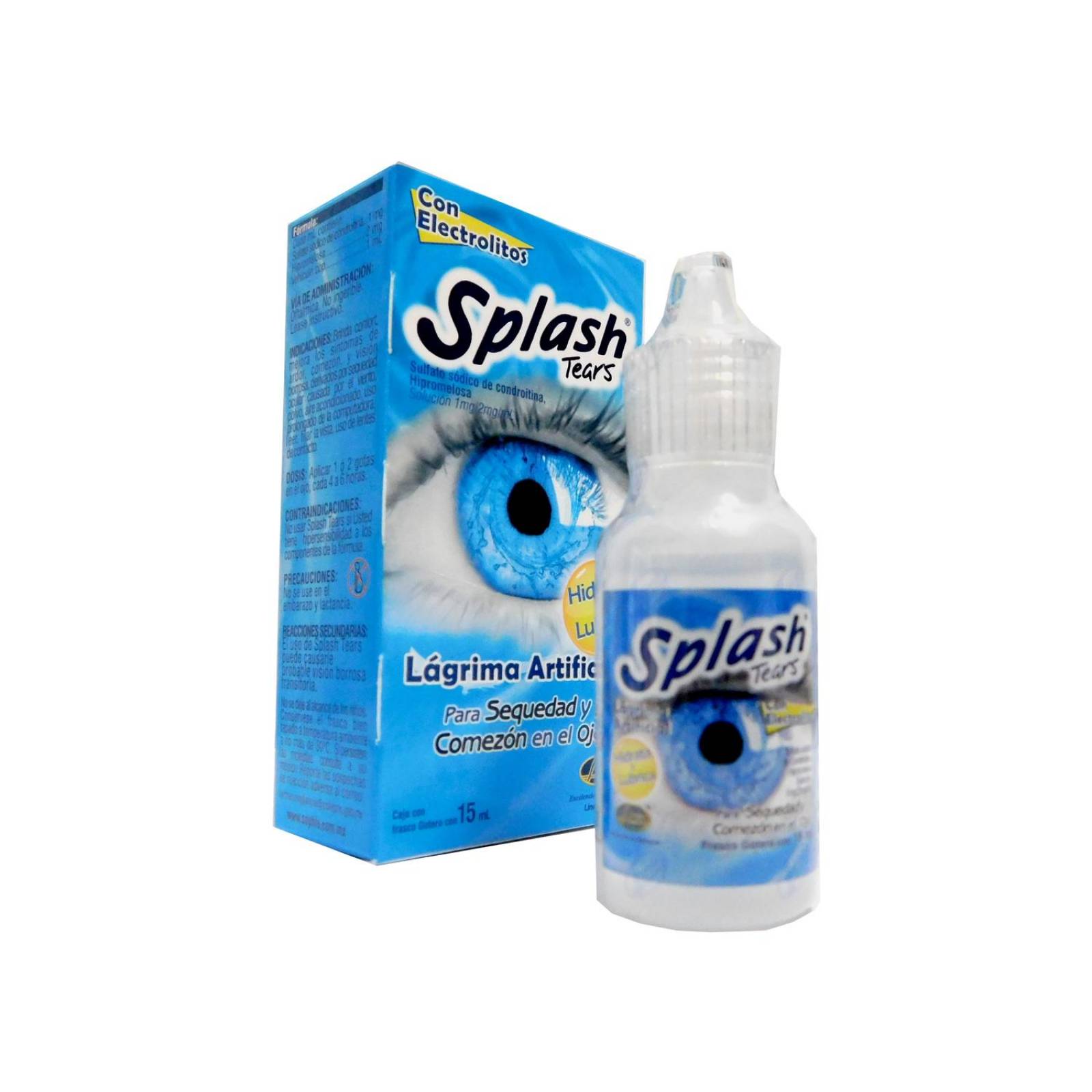 Splash Tears Caja Con Frasco Gotero Con 15mL