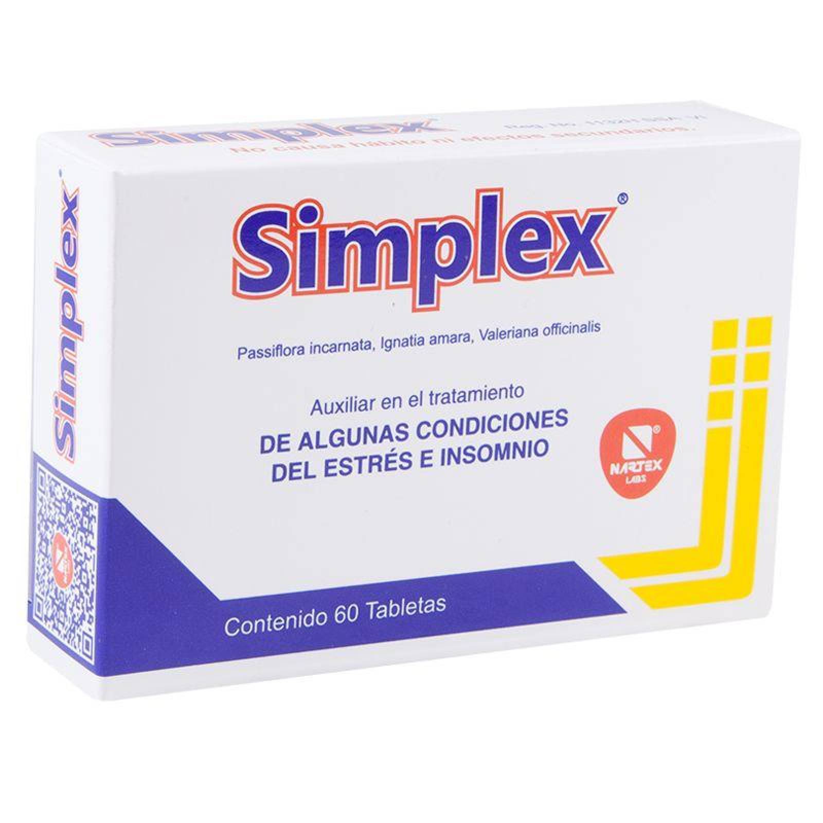 Simplex Caja Con 60 Tabletas