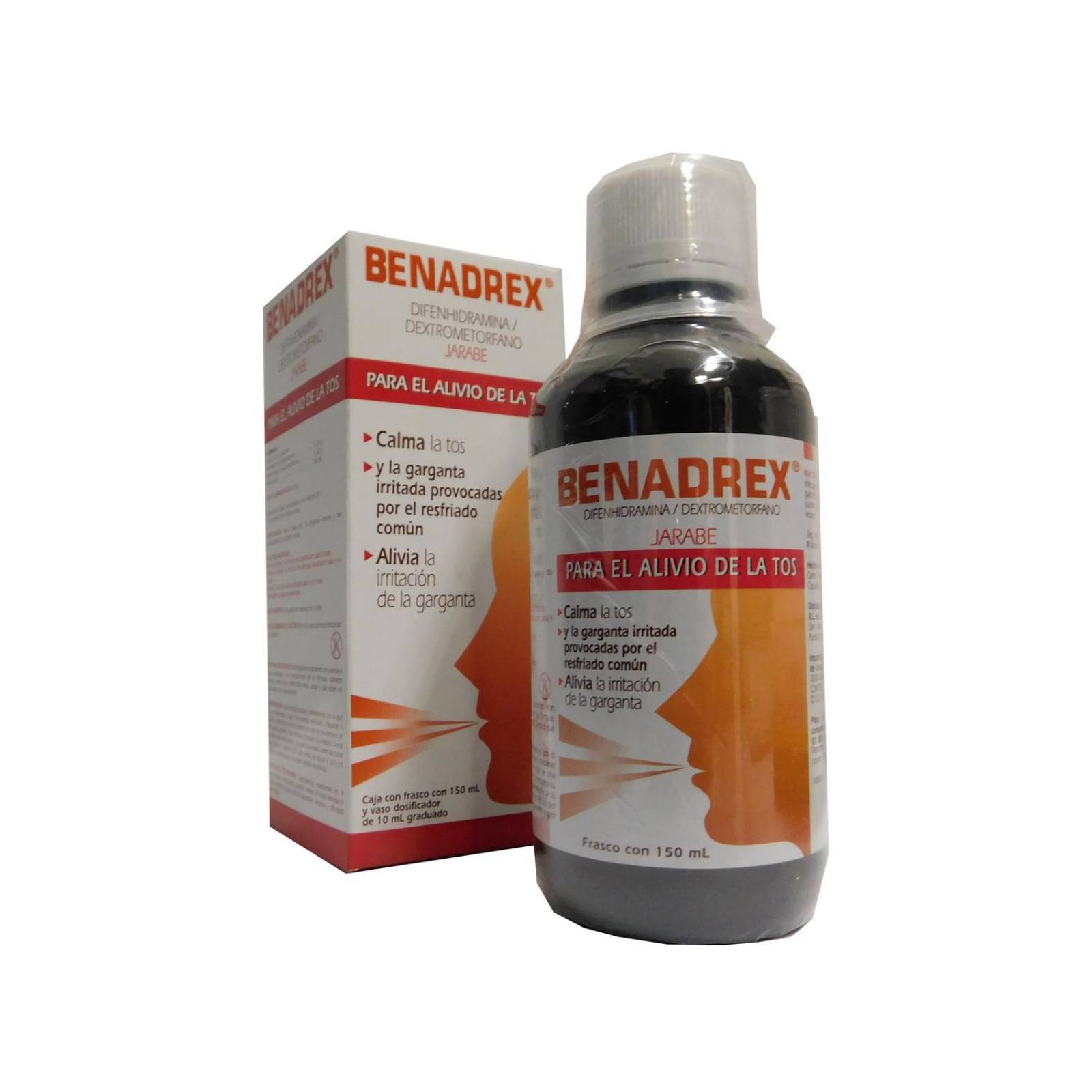 Benadrex Jarabe 150 mL Caja Con Frasco
