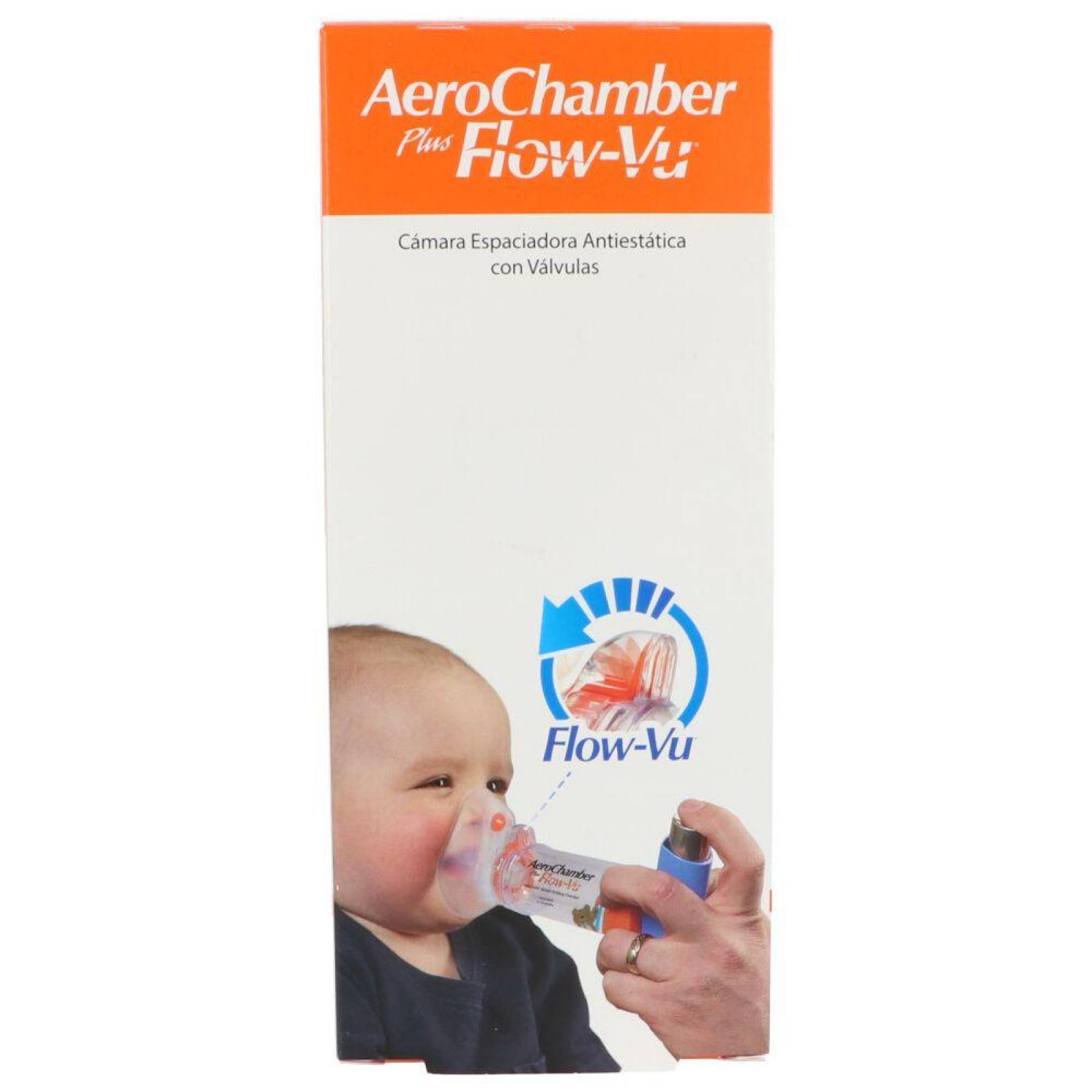 Aerochamber Plus Lactante Con Flow-Vu Caja Con 1 Pieza