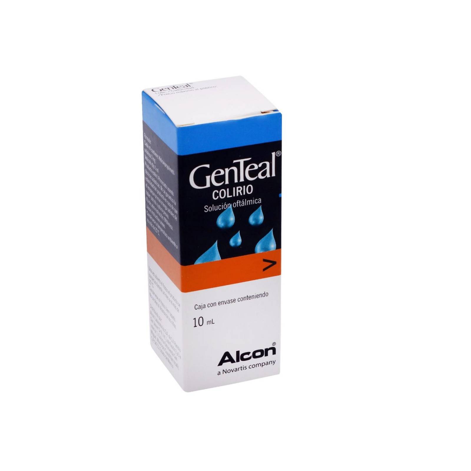 GenTeal Solución Oftálmico Caja Con Envanse Conteniendo 10 mL