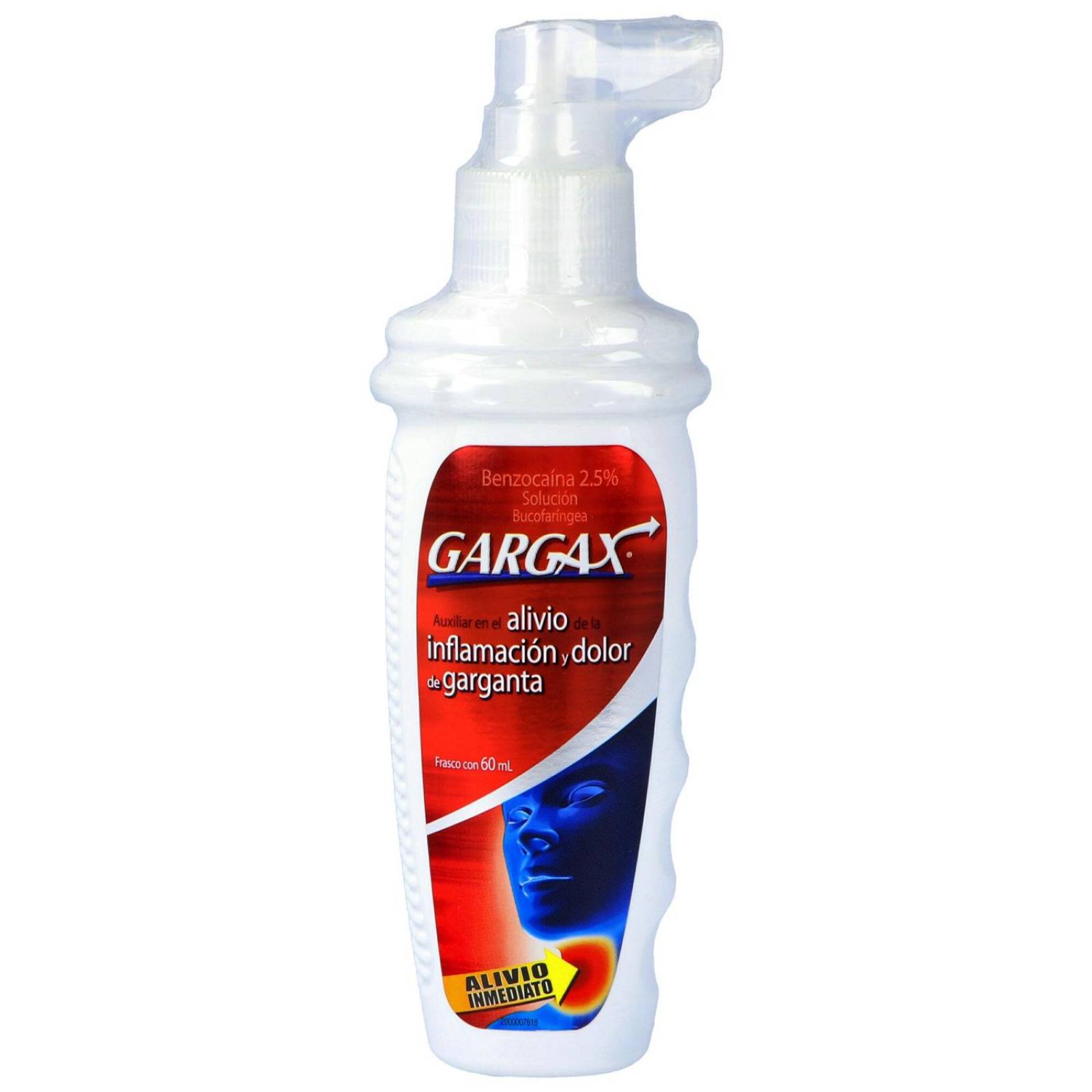 Gargax Solución 2 5 Frasco Spray Con 60 Ml