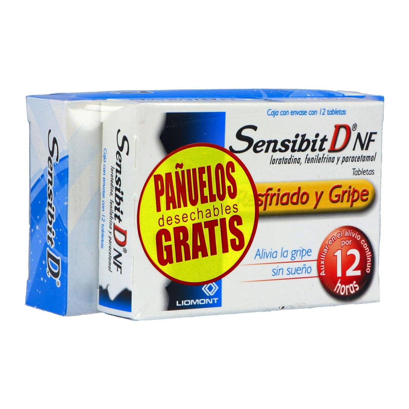 Sensibit D NF Caja Con 12 Tabletas